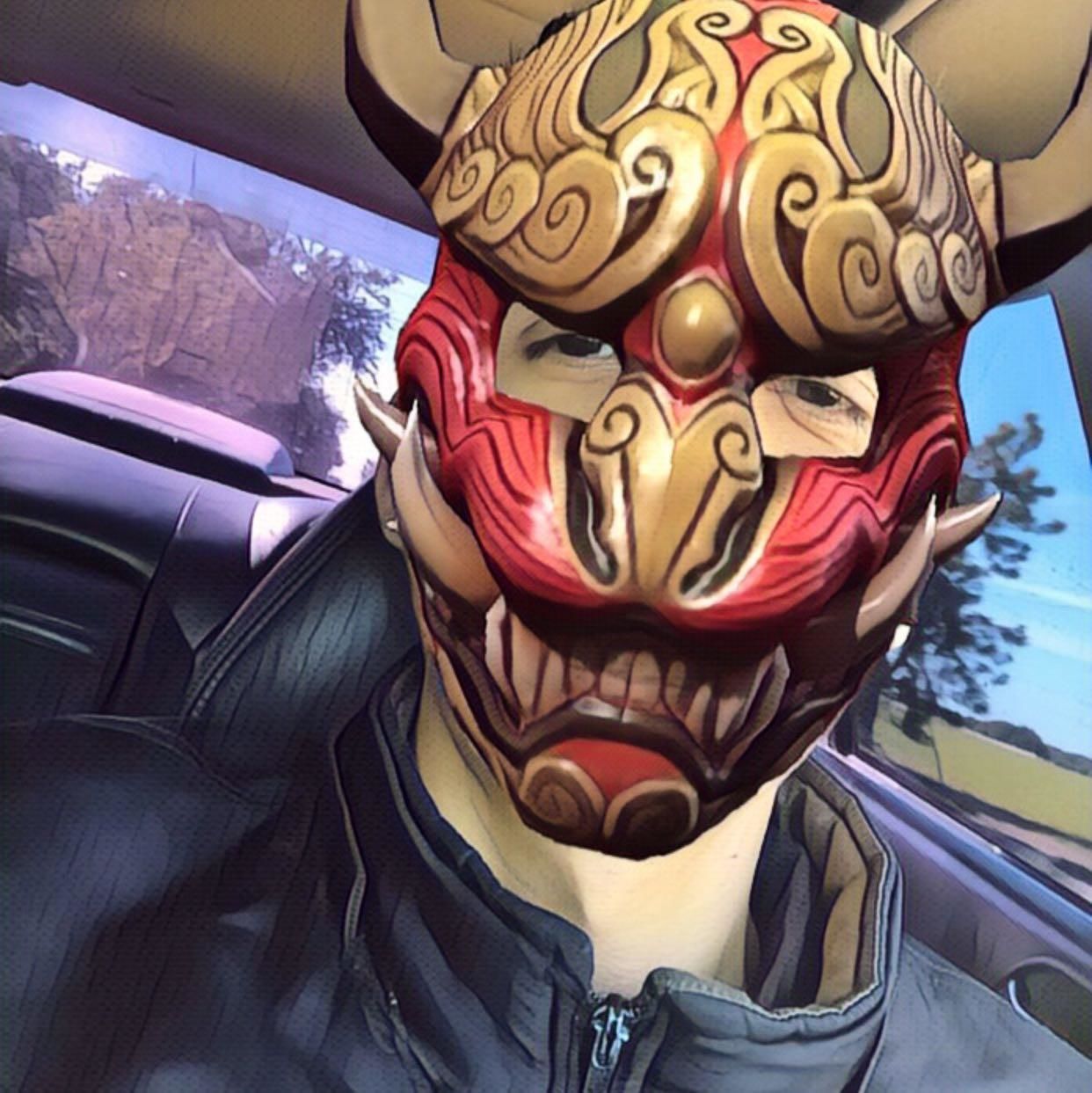 MASCARA SAKURA GARENA FREE FIRE 3D model 3D printable | CGTrader