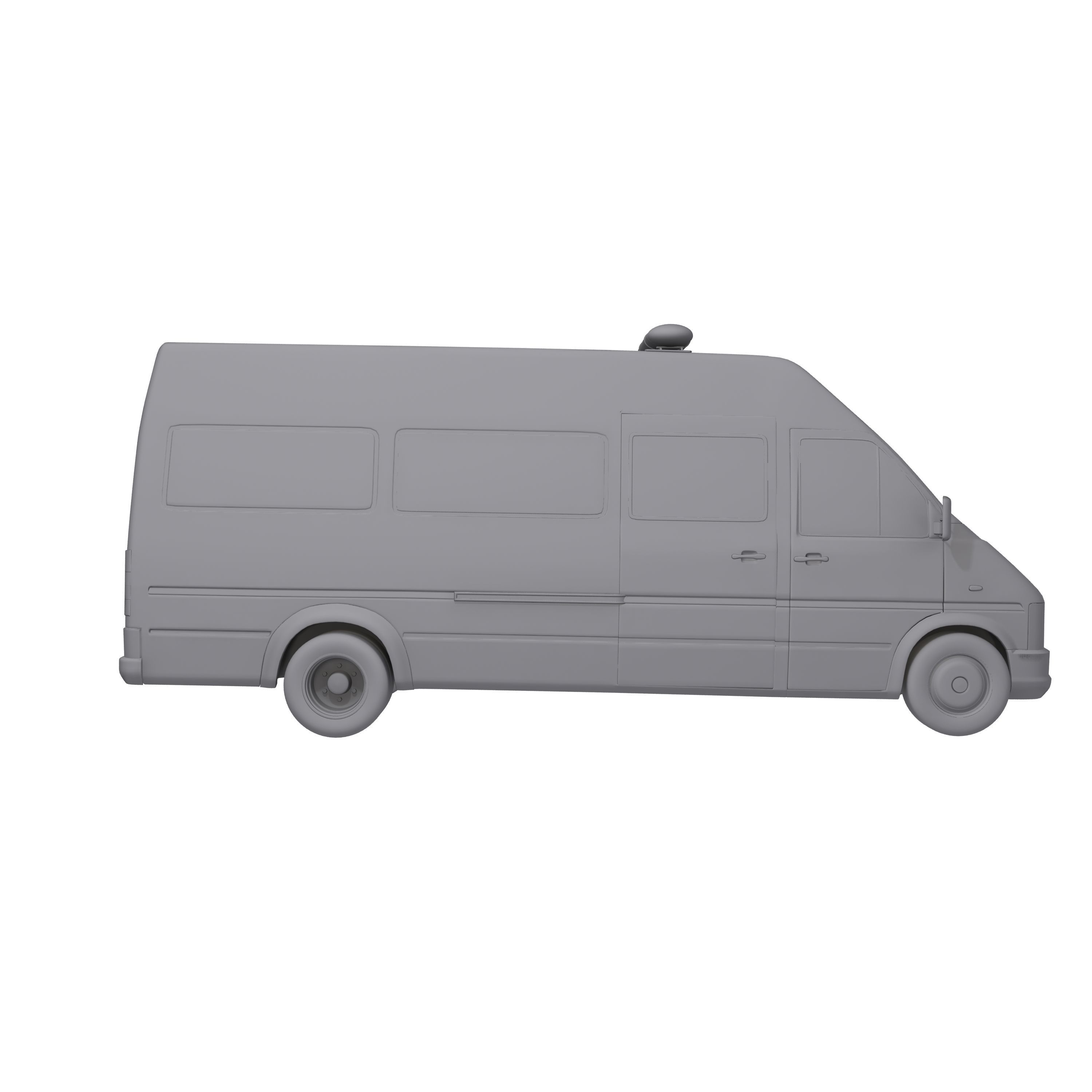 Ambulance Equipped Emergency Vehicle 3D model | CGTrader