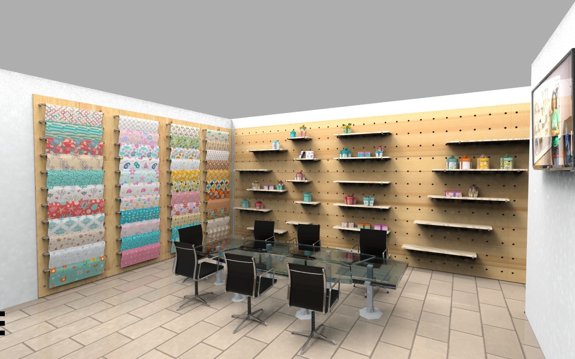 3D Design Showroom Model for Visual Purpose 3D model | CGTrader