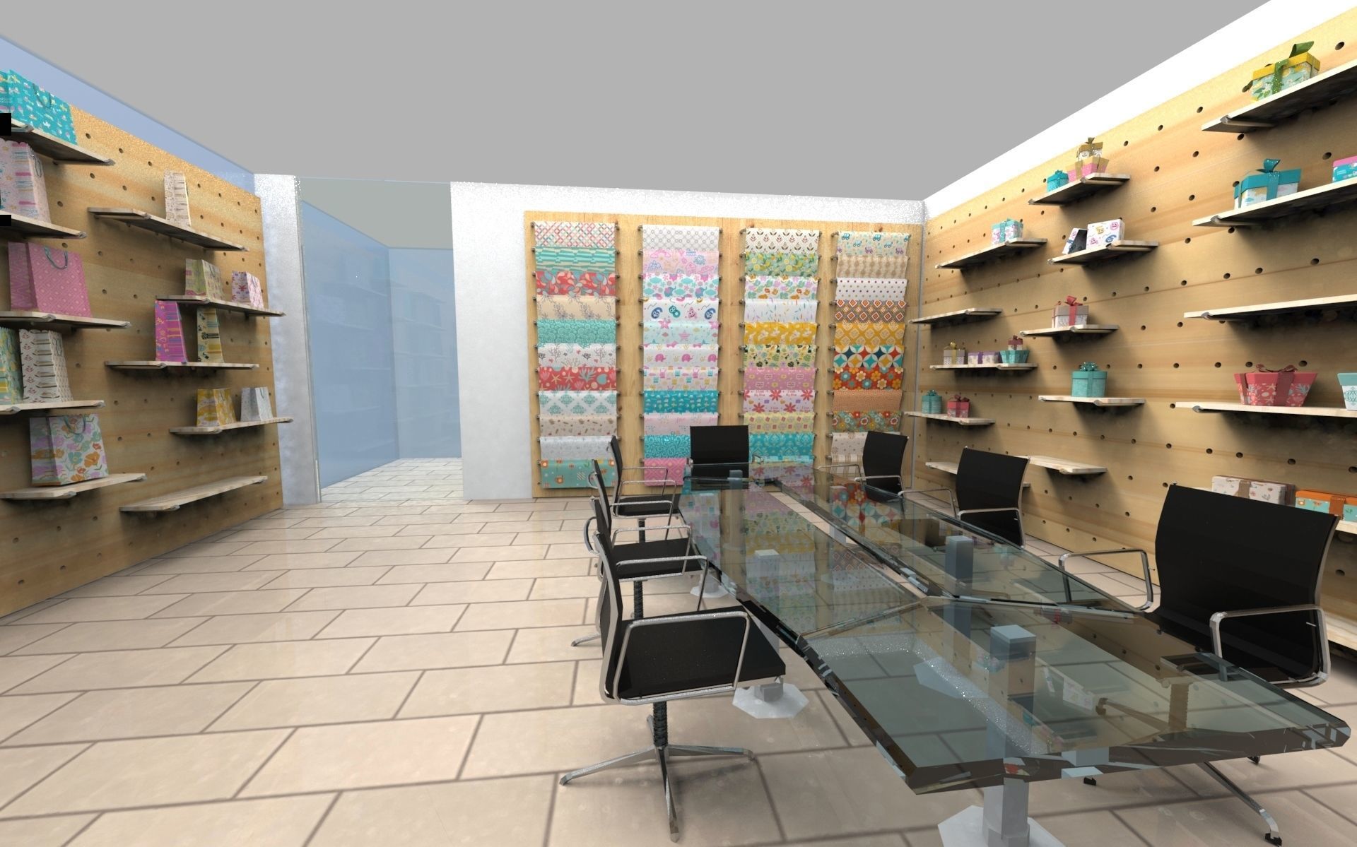 3D Design Showroom Model for Visual Purpose 3D model | CGTrader