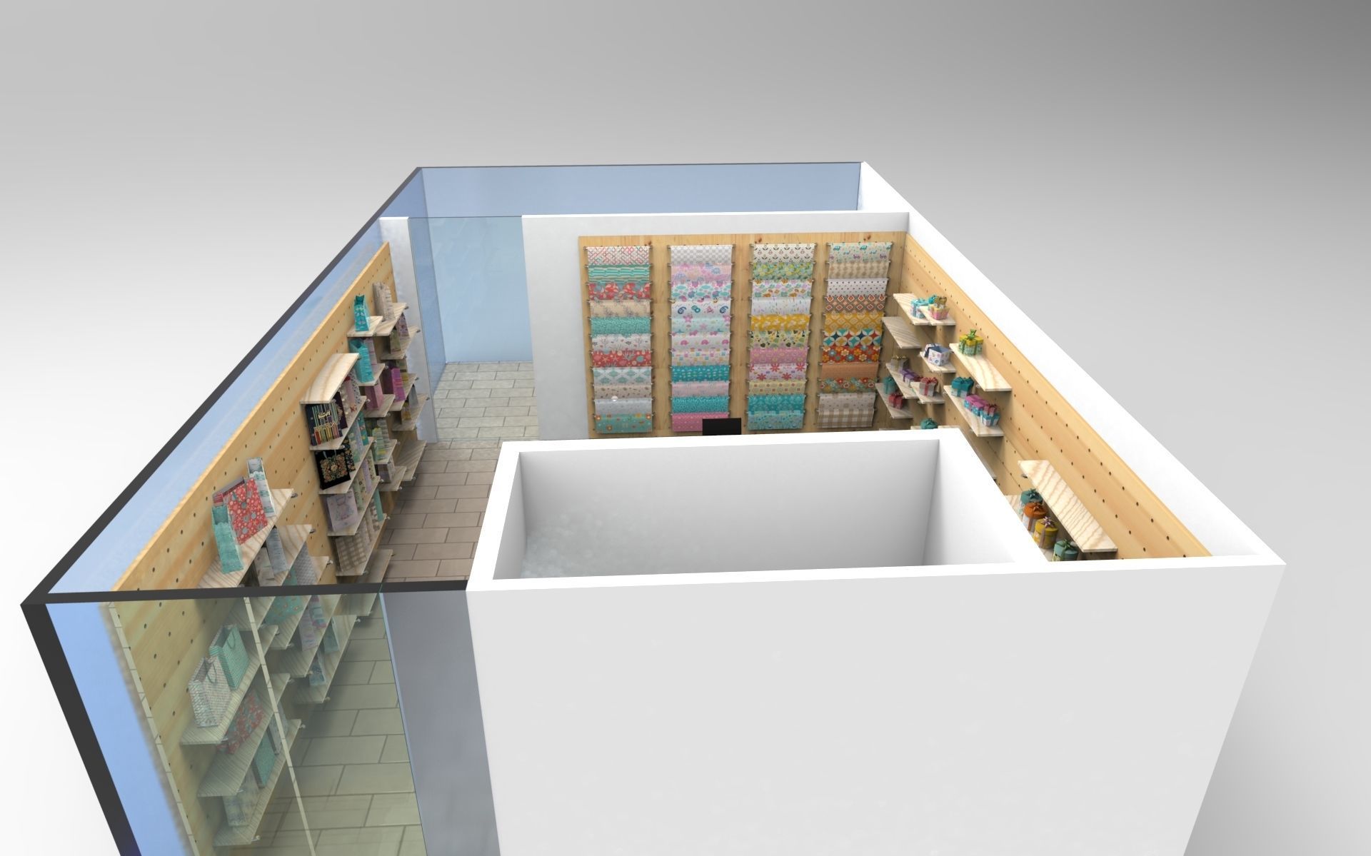3D Design Showroom Model for Visual Purpose 3D model | CGTrader
