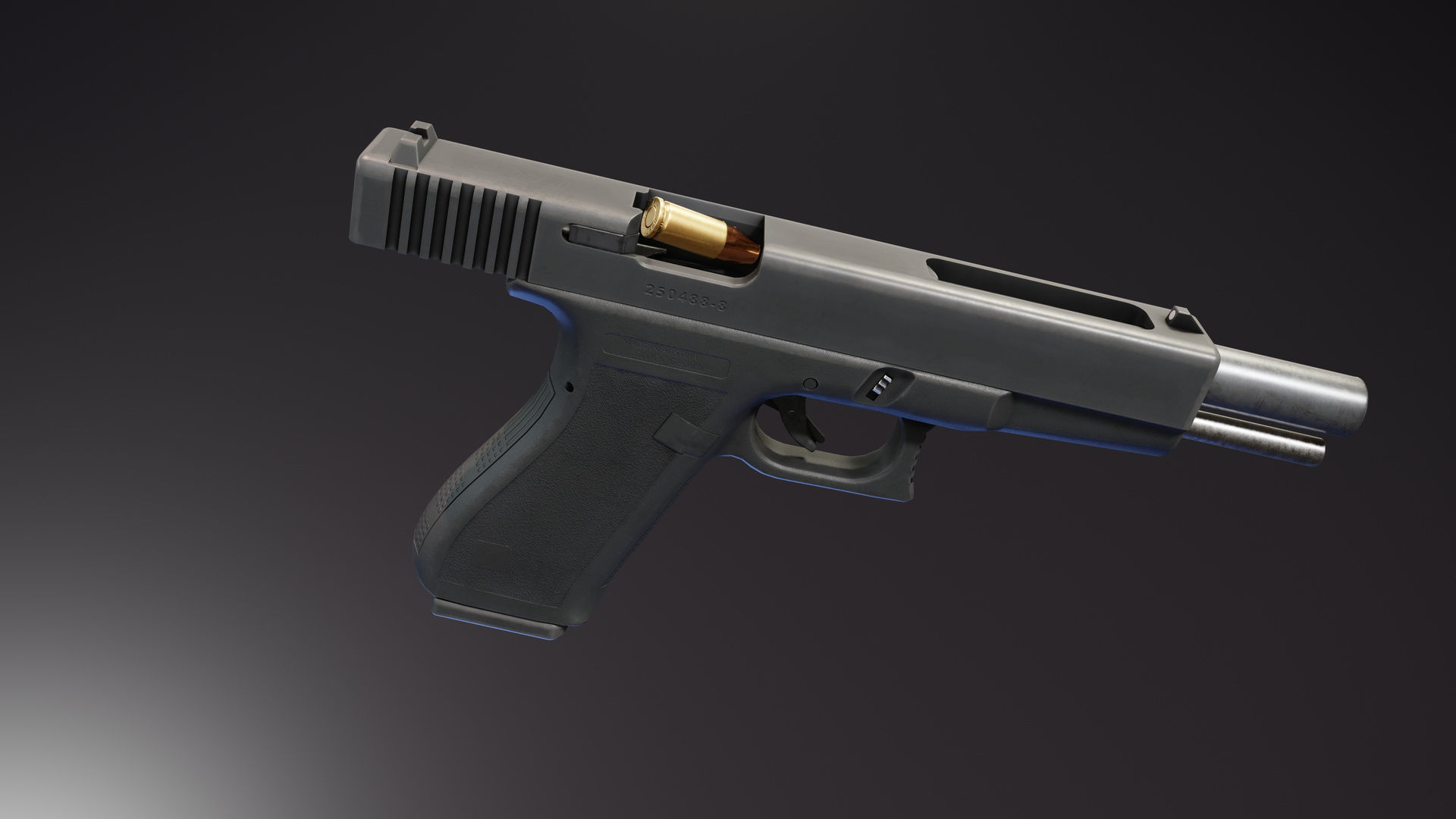 3D model Eda G17L Pistol VR / AR / low-poly | CGTrader