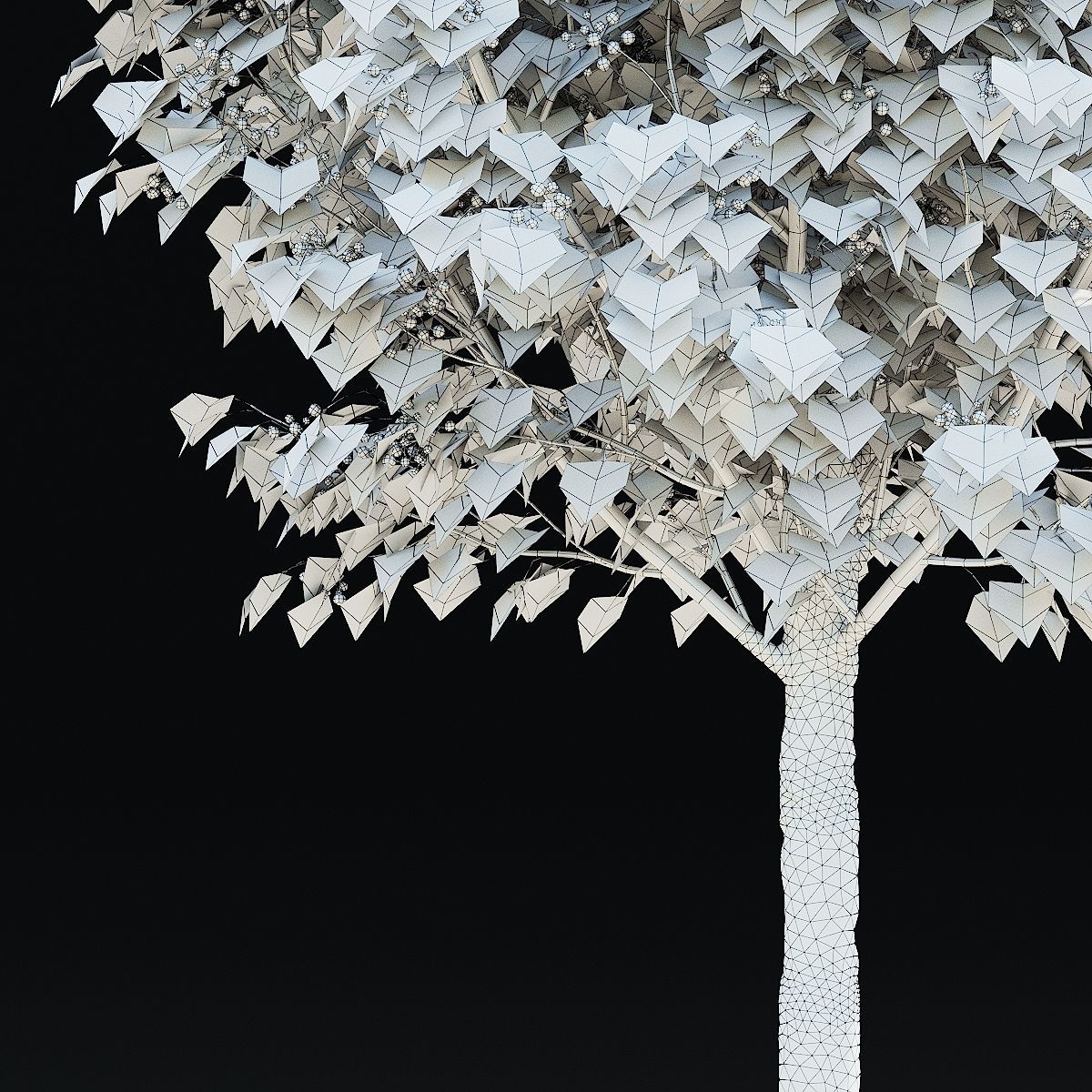 Pyrus calleryana chanticleer tree 3D model | CGTrader