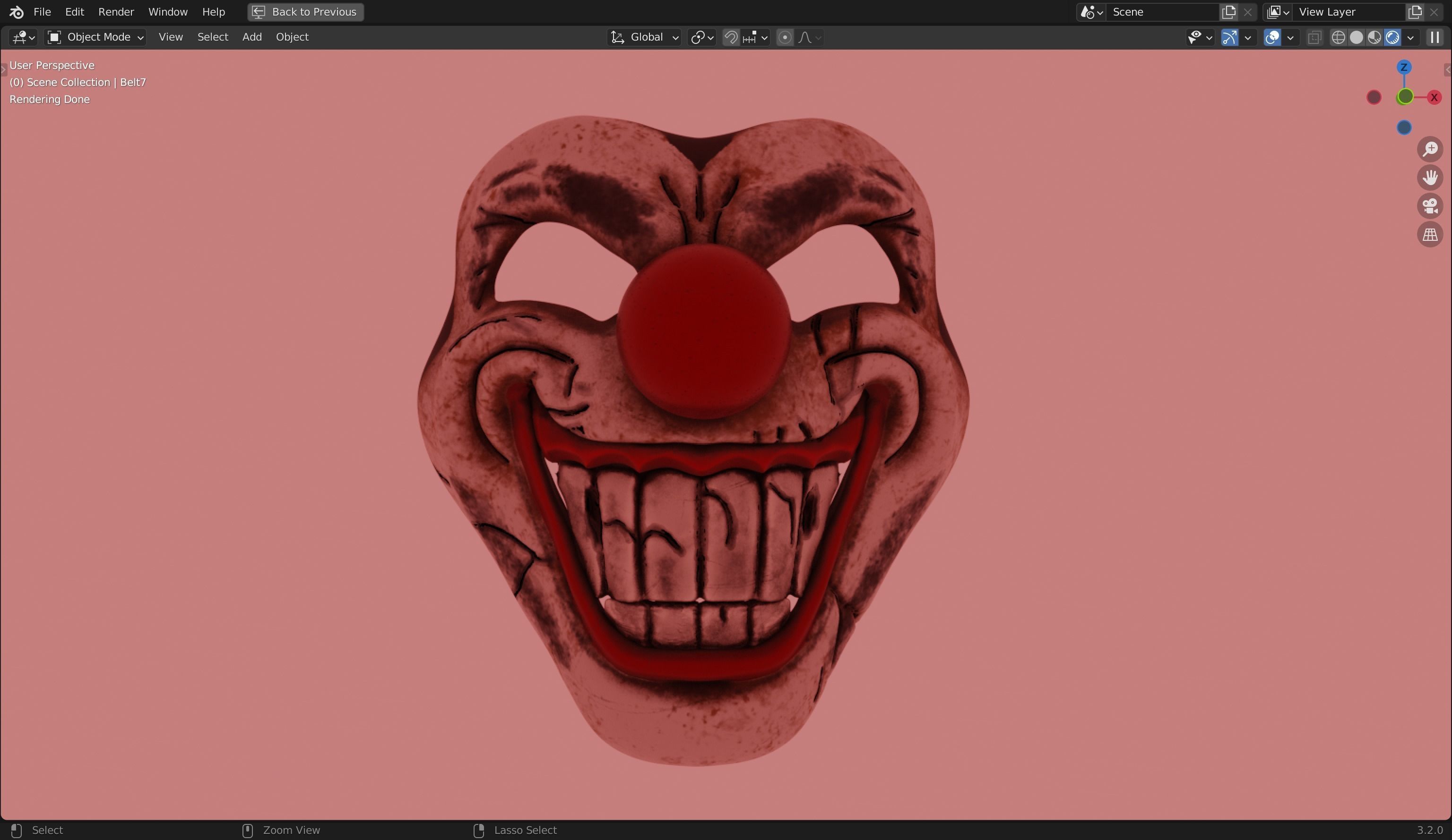 3D model Sweet Tooth from Twisted Metal A killer Clown print model VR ...