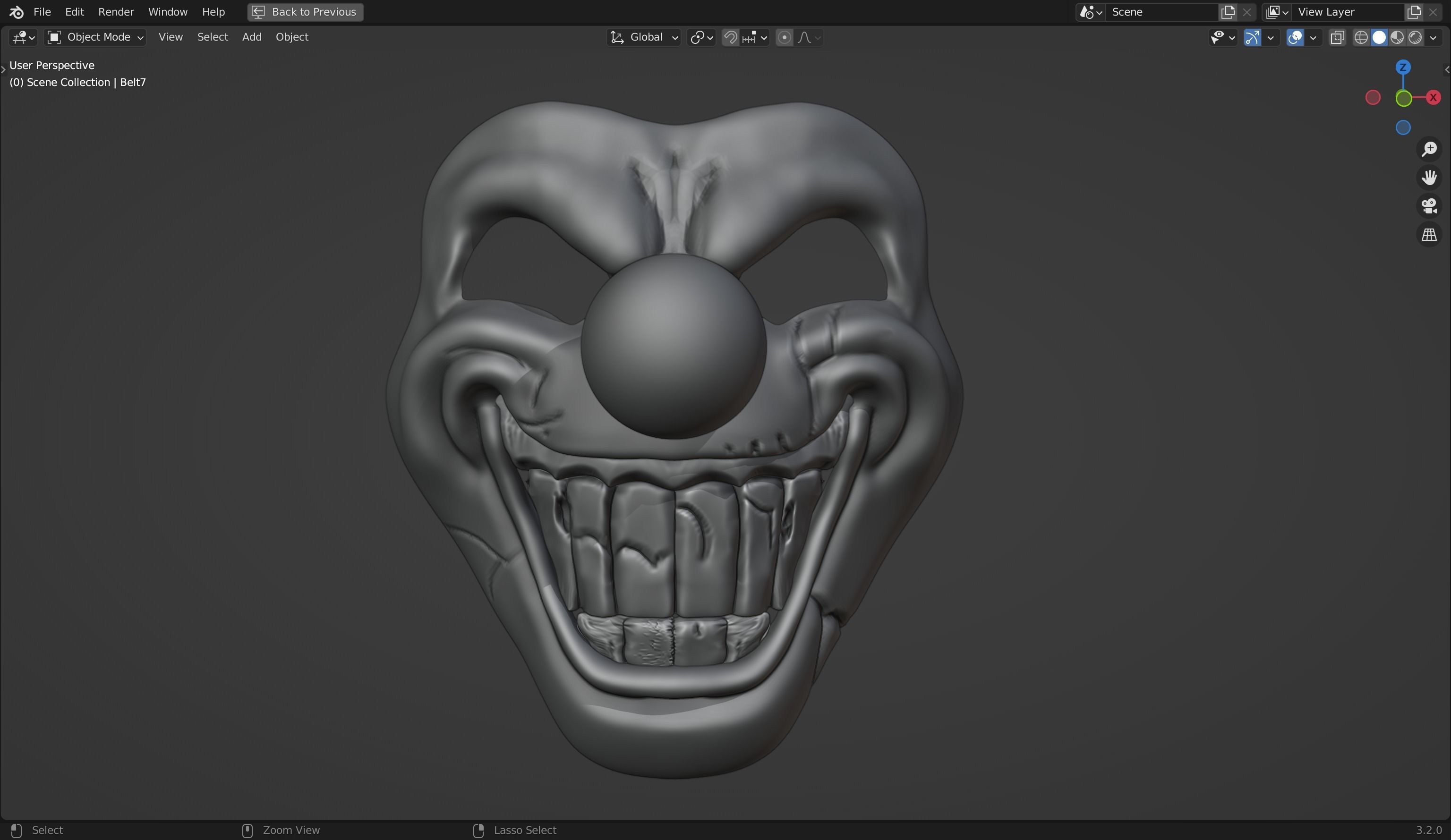 3D model Sweet Tooth from Twisted Metal A killer Clown print model VR ...