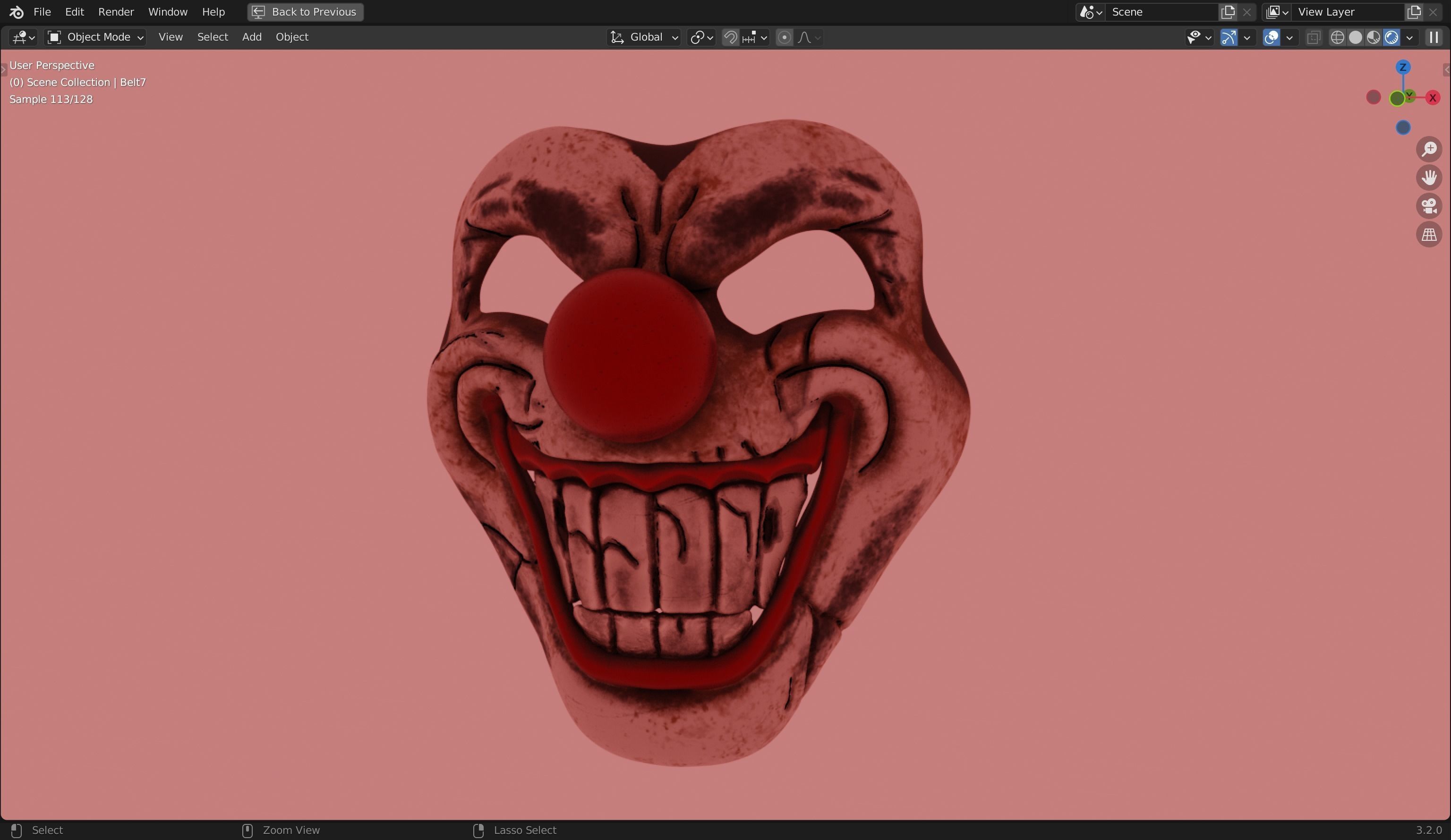 3D model Sweet Tooth from Twisted Metal A killer Clown print model VR ...