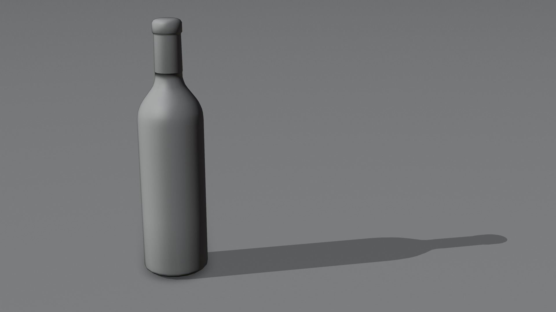 Beer bottle free 3D model | CGTrader