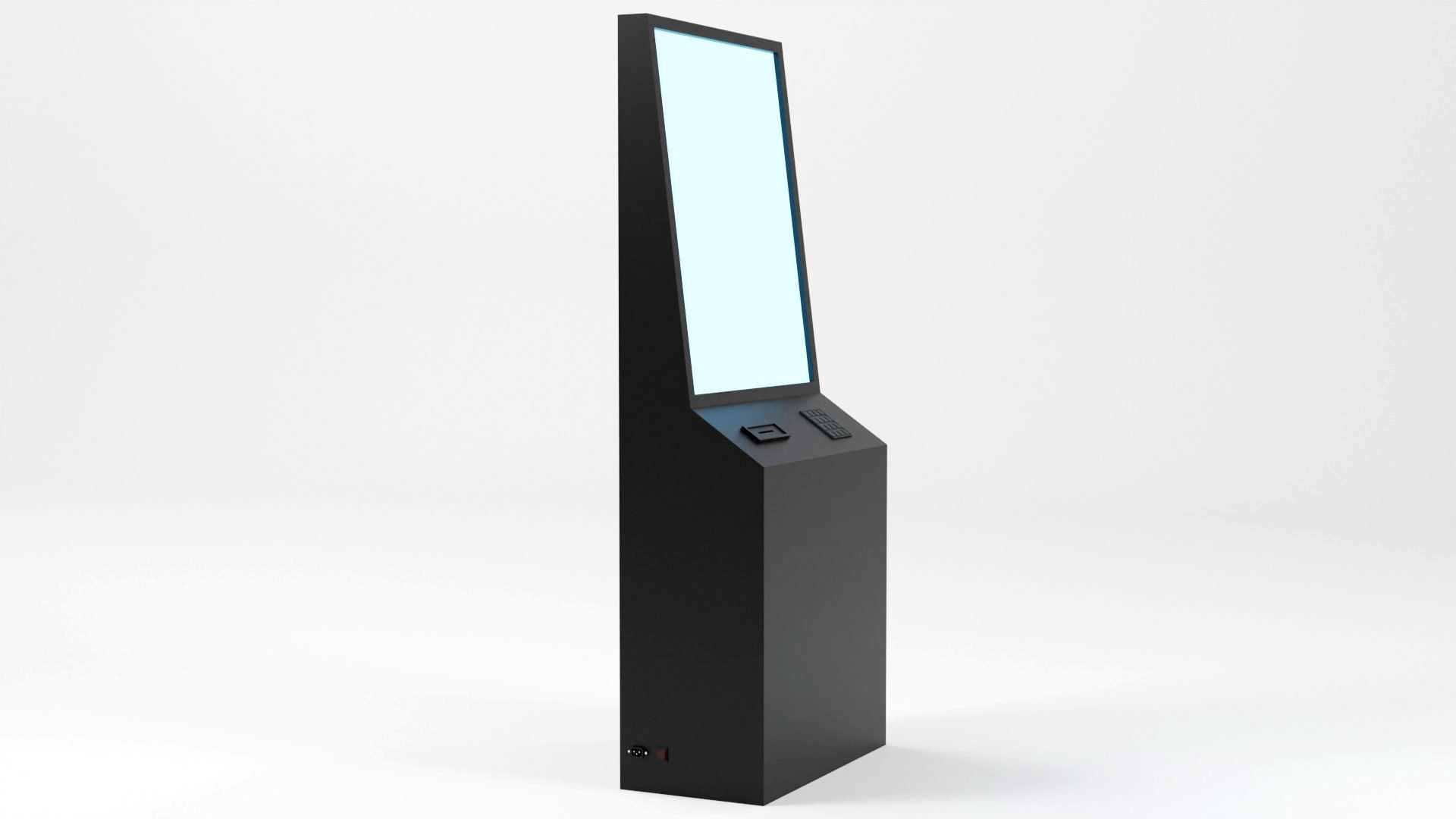 3D model Digital Automated Teller Machine 3D Model VR / AR / low-poly ...