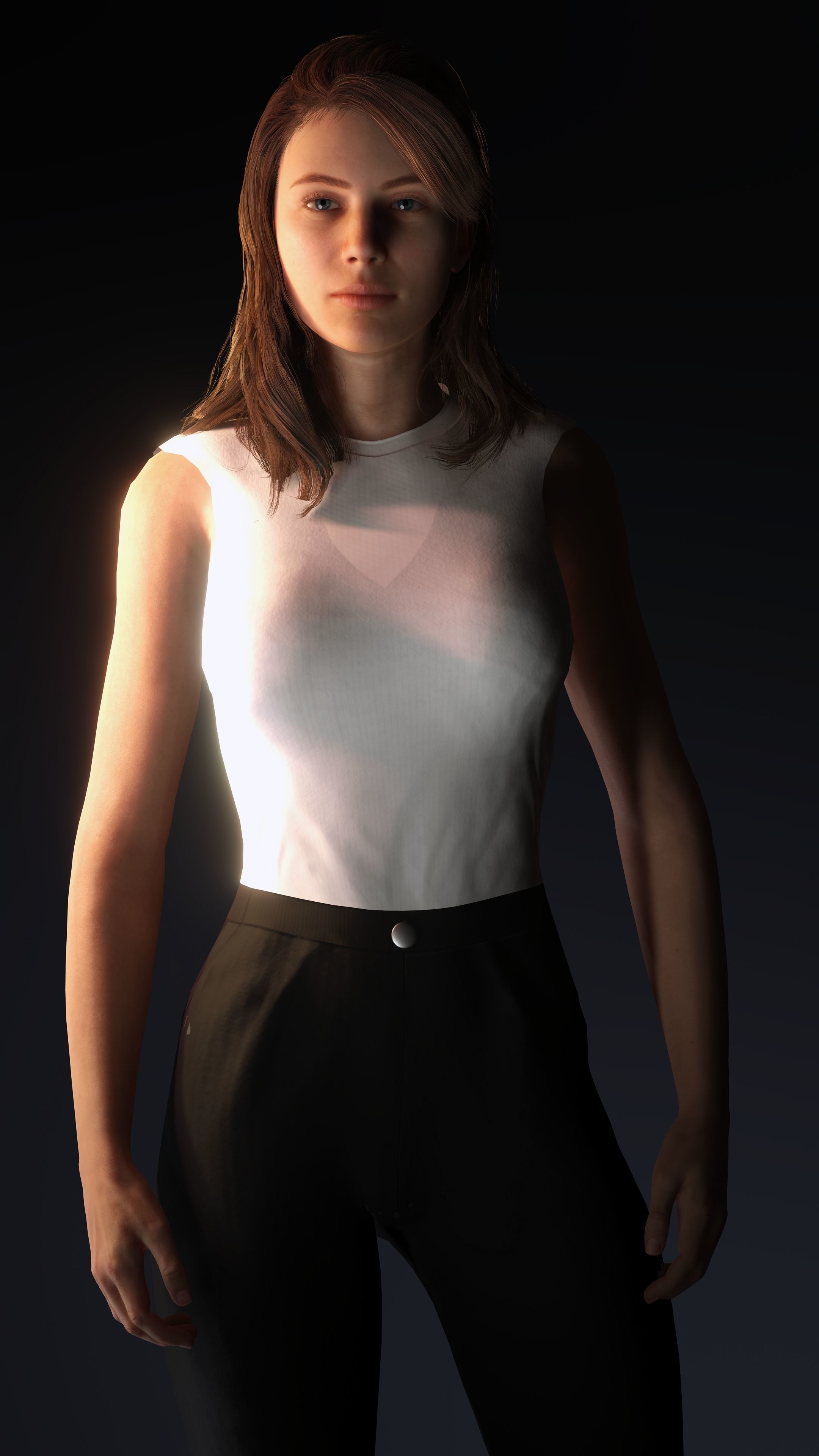 Megane Free High-Poly 3D model free VR / AR / low-poly 3D model ...