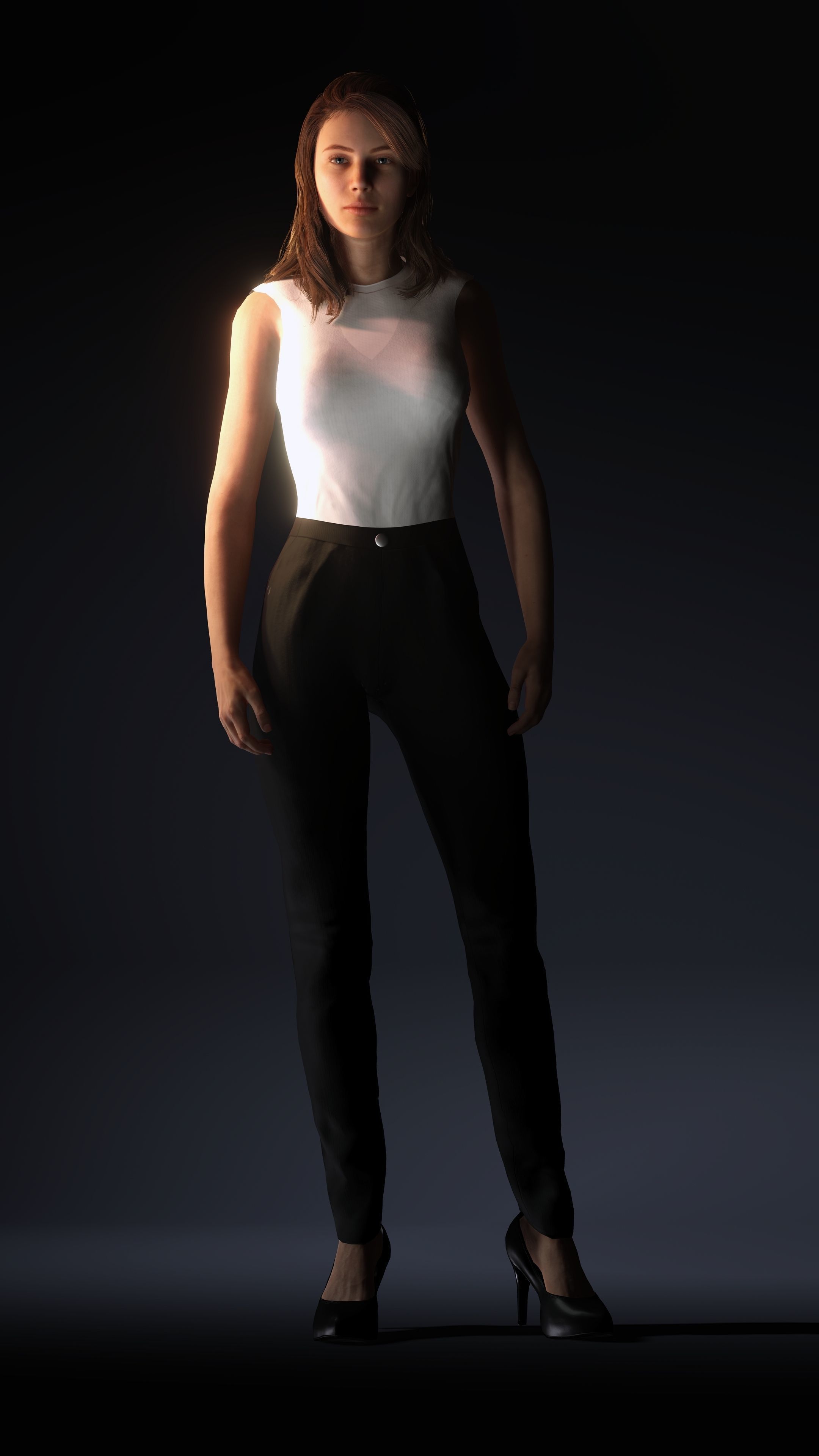 Megane Free High-Poly 3D model free VR / AR / low-poly 3D model ...