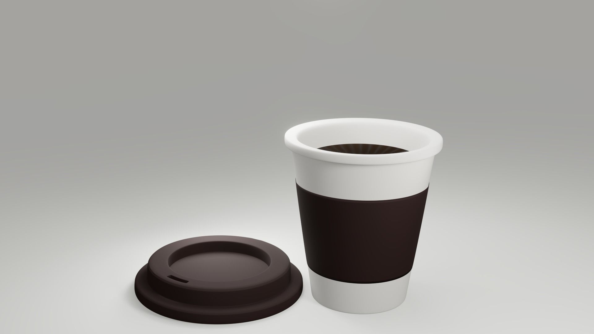 Hot Coffee Cup Take Home Model 3D model | CGTrader