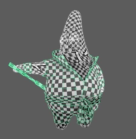 3D model Patrick Starfish Low-poly 3D model VR / AR / low-poly | CGTrader