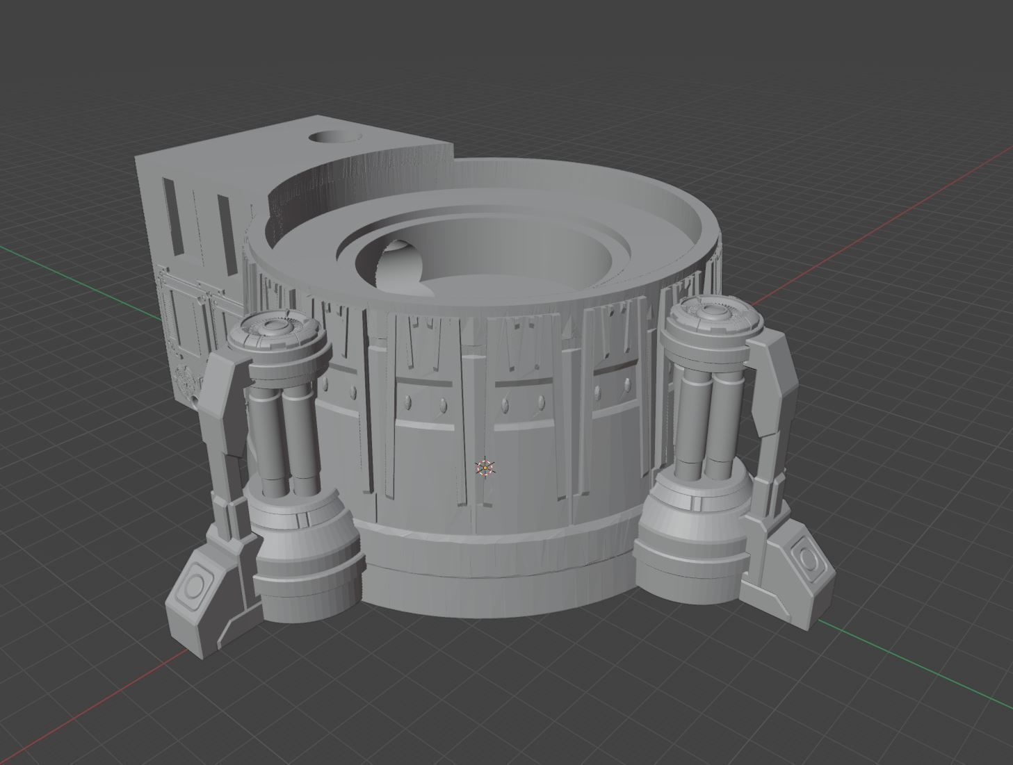 Cryo Chamber 310mm x 190mm With Creature 3D model 3D printable | CGTrader