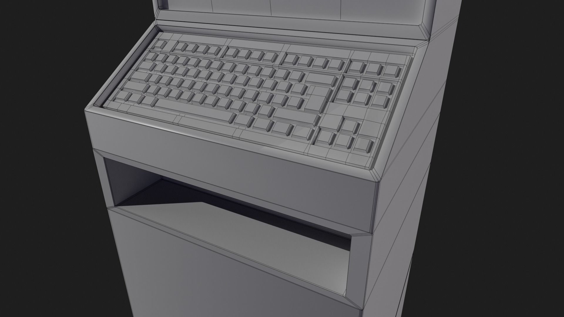 3D model Book Register Machine VR / AR / low-poly | CGTrader