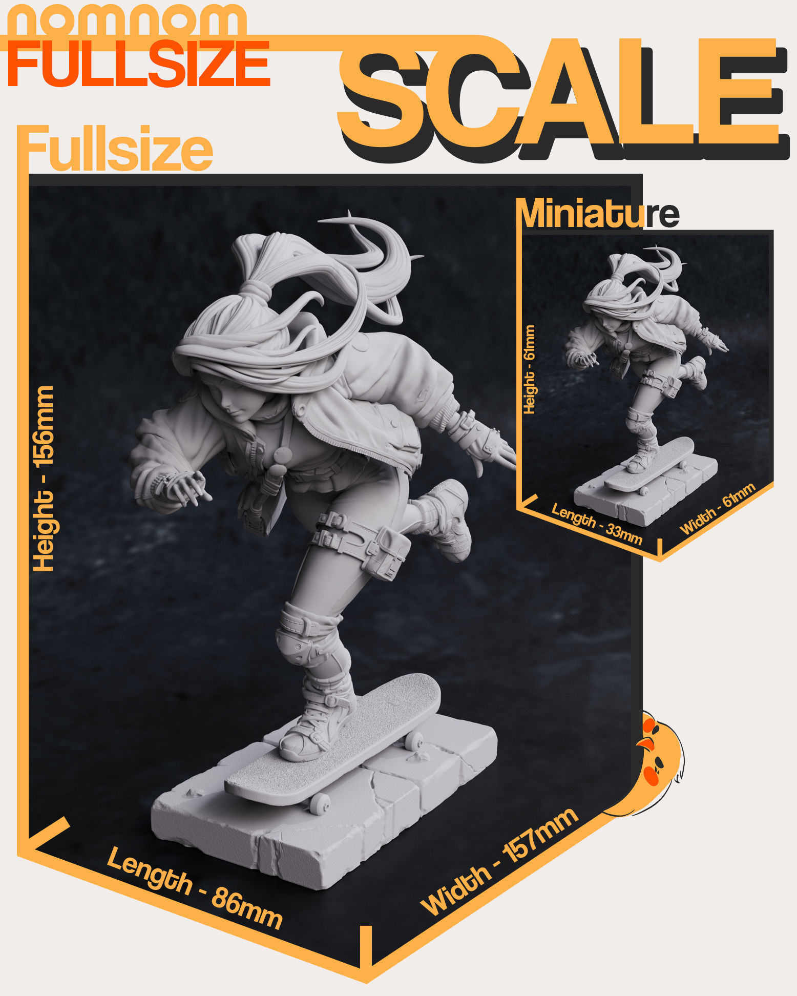 Slink - Nomnom Original 3D model 3D printable | CGTrader