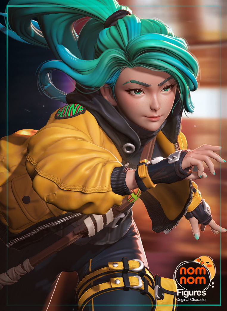 Slink - Nomnom Original 3D model 3D printable | CGTrader