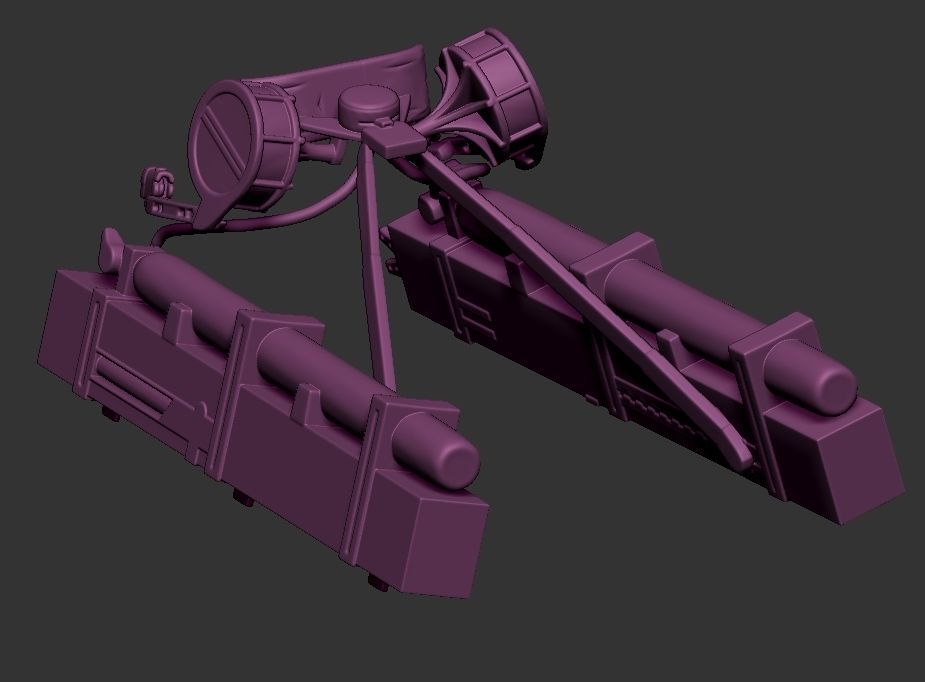 Levi Ackermann vs Armored Titan 3D model 3D printable | CGTrader