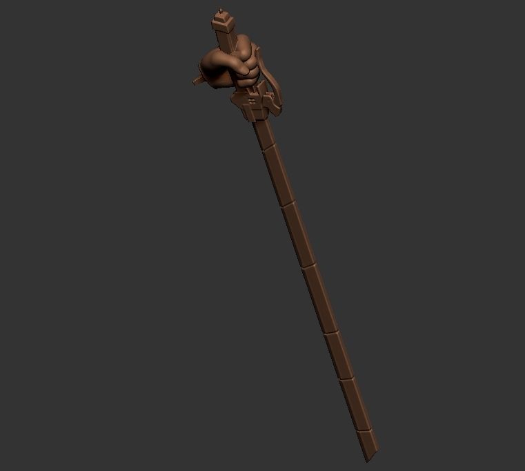 Levi Ackermann vs Armored Titan 3D model 3D printable | CGTrader