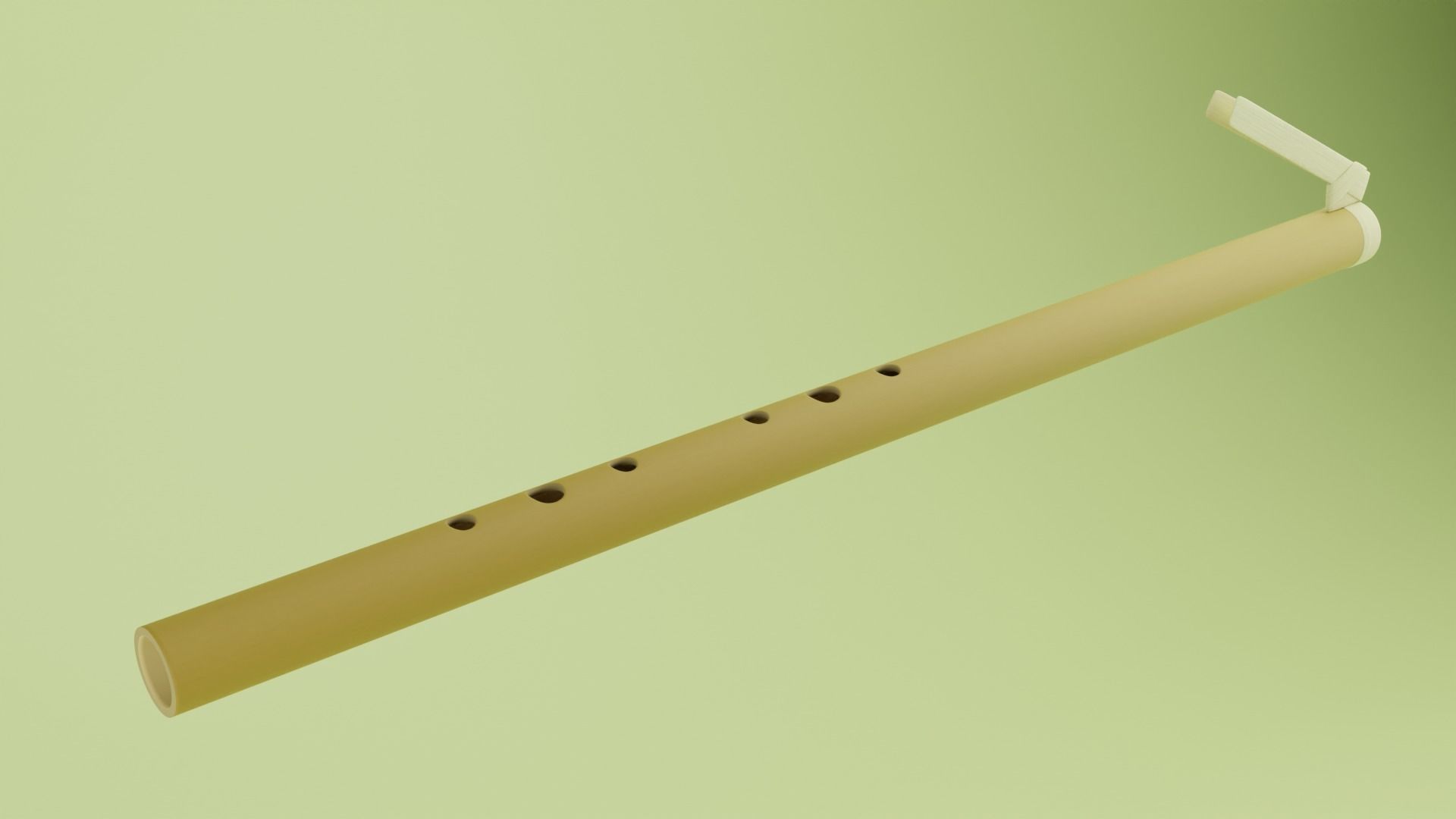 Suling Sunda - Sundanese Bamboo Flute 3D model | CGTrader