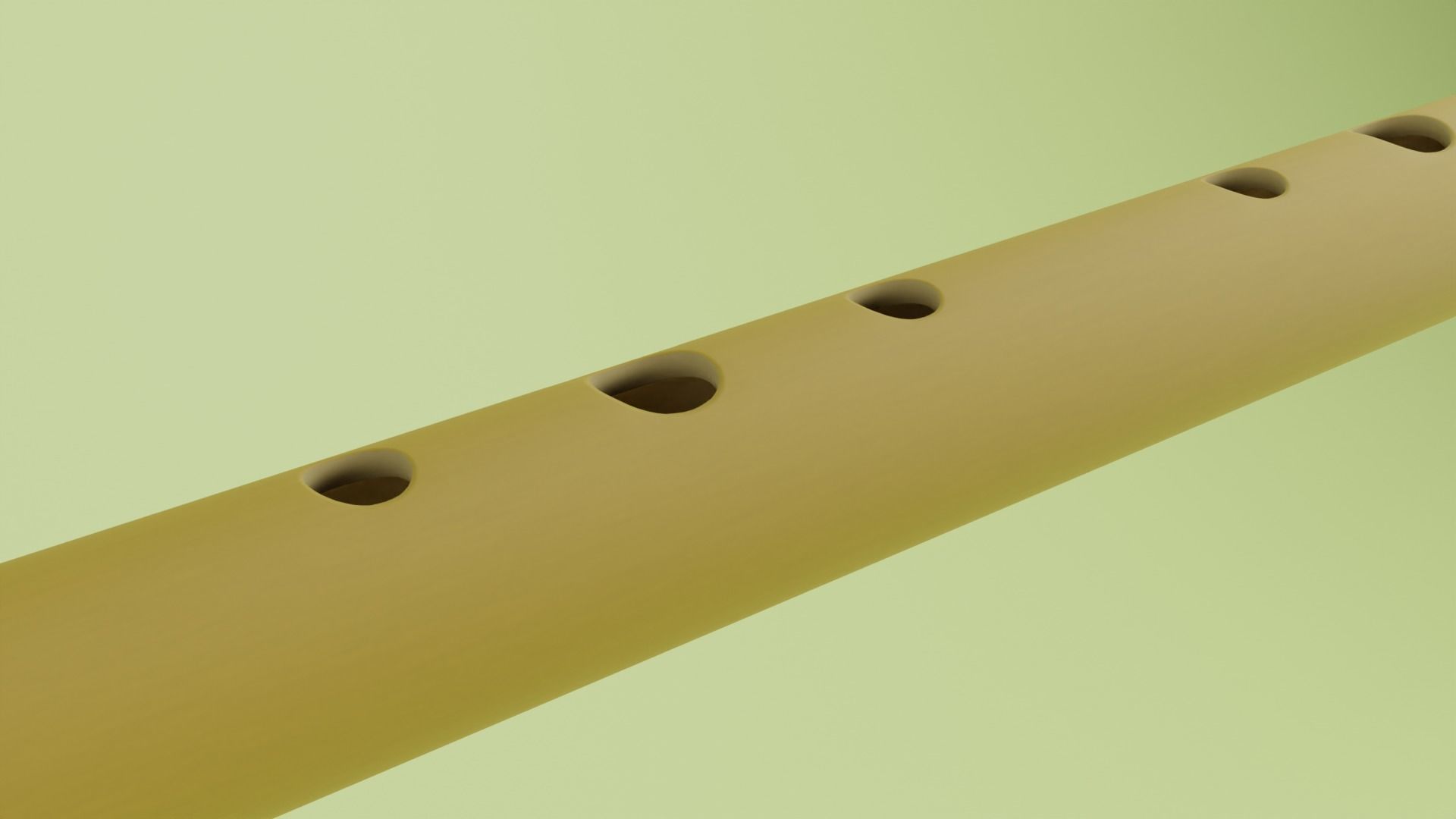Suling Sunda - Sundanese Bamboo Flute 3D model | CGTrader