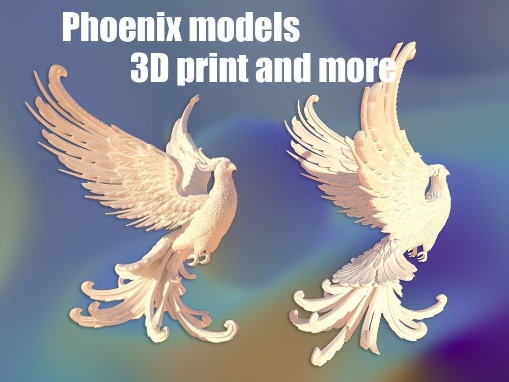 Phoenix 3d printablt model 3D model 3D printable | CGTrader
