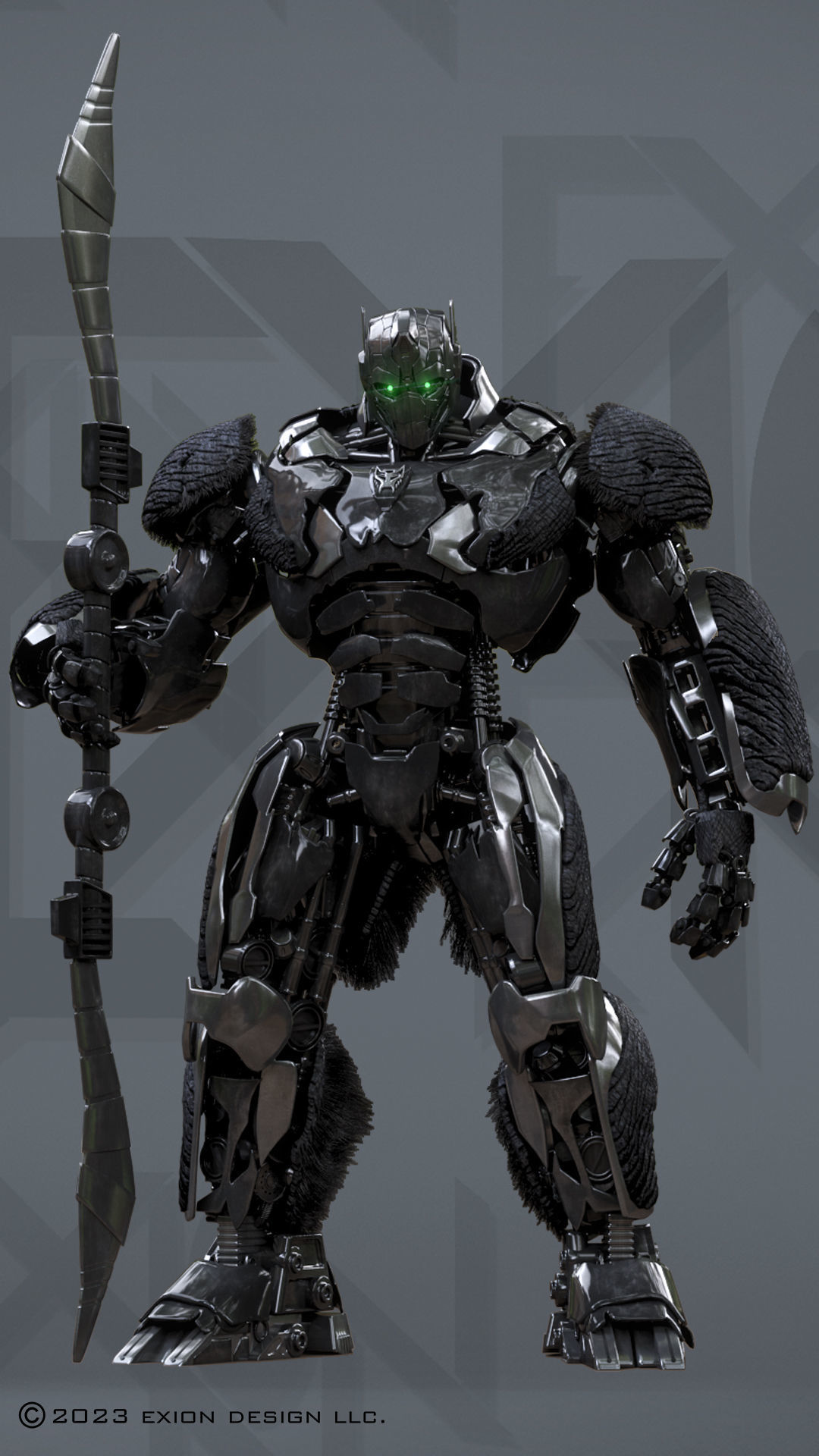 Transformers Optimus Primal ROTB 3D model rigged | CGTrader