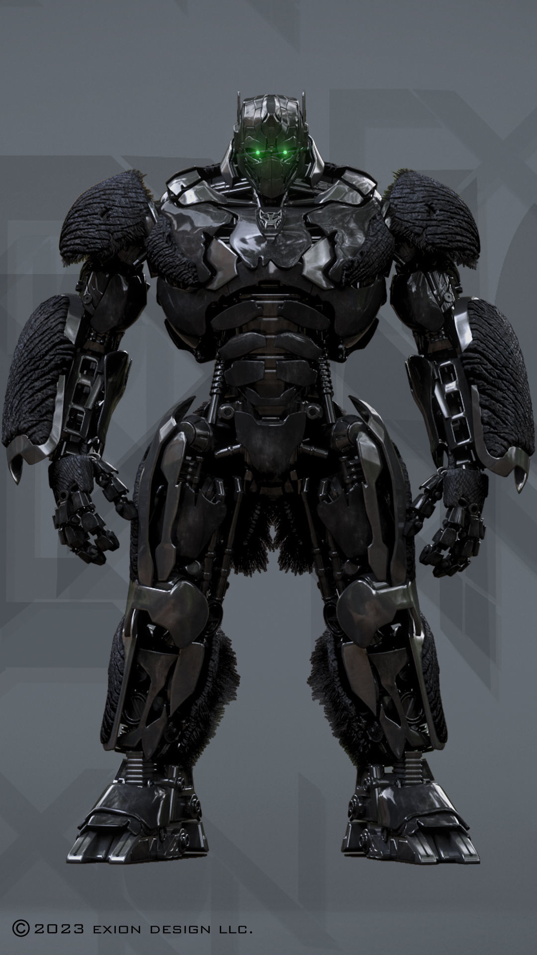 Transformers Optimus Primal ROTB 3D model rigged | CGTrader