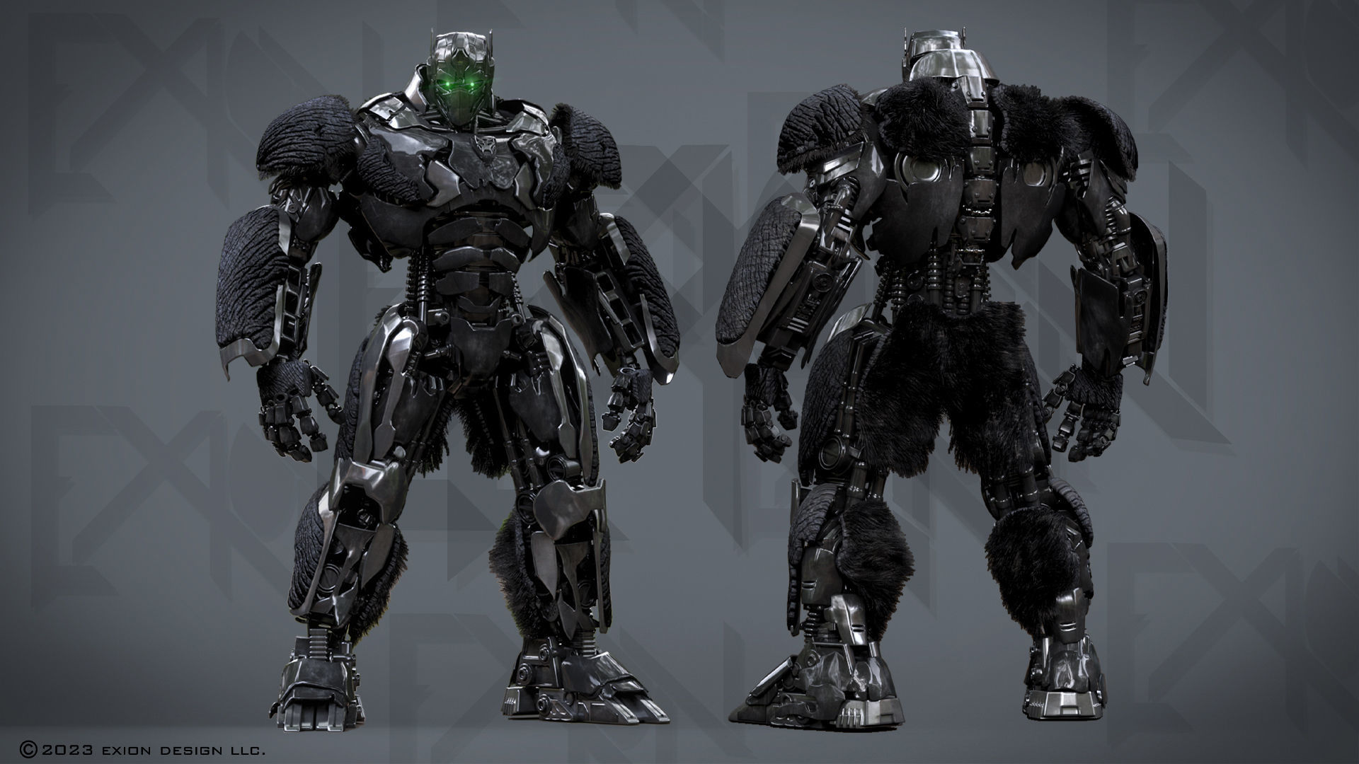 Transformers Optimus Primal ROTB 3D model rigged | CGTrader