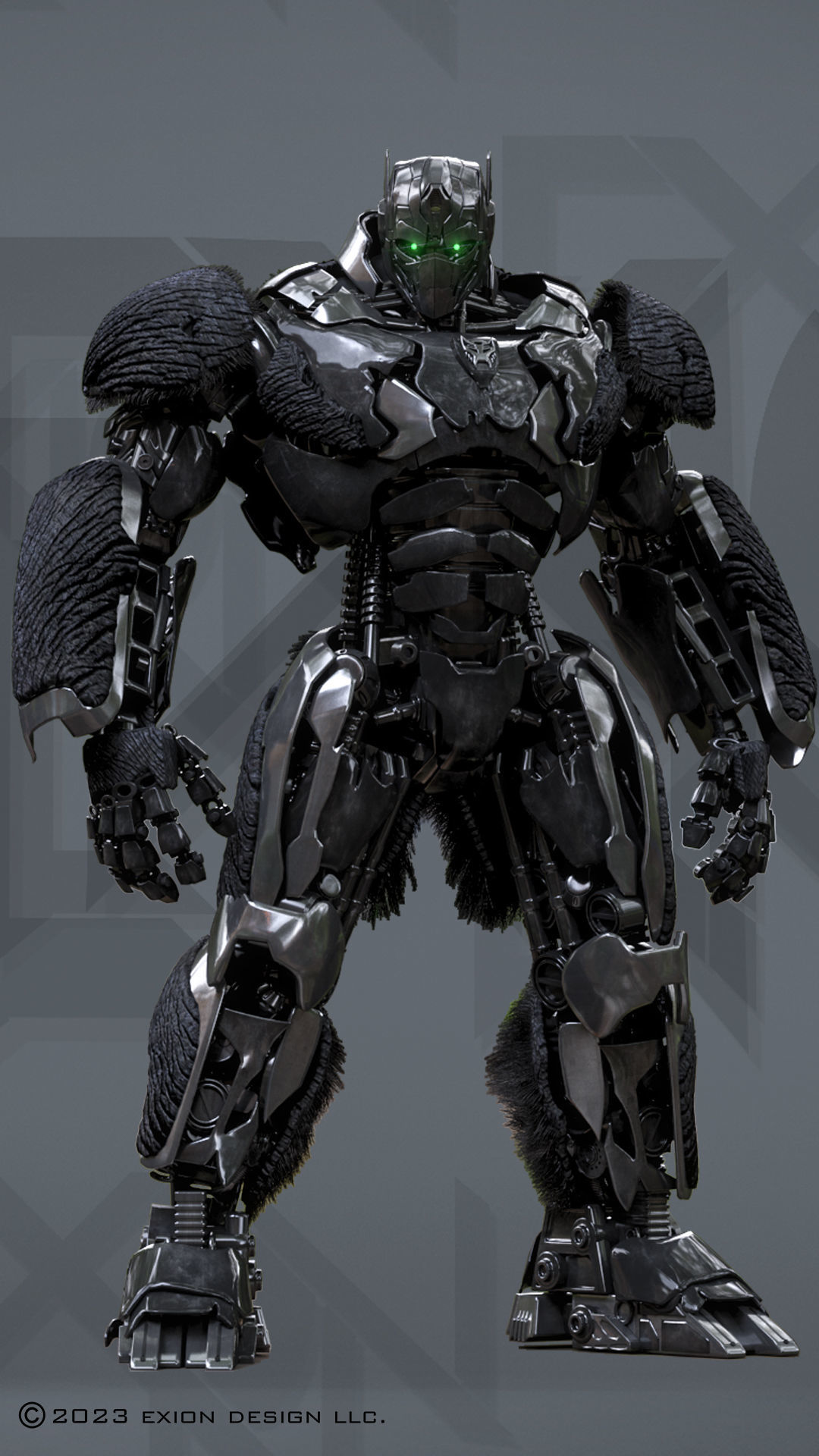 Transformers Optimus Primal ROTB 3D model rigged | CGTrader