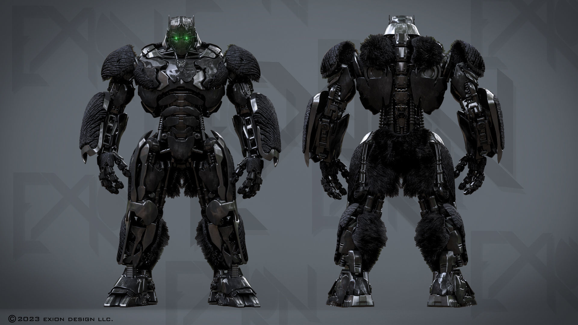 Transformers Optimus Primal ROTB 3D model rigged | CGTrader