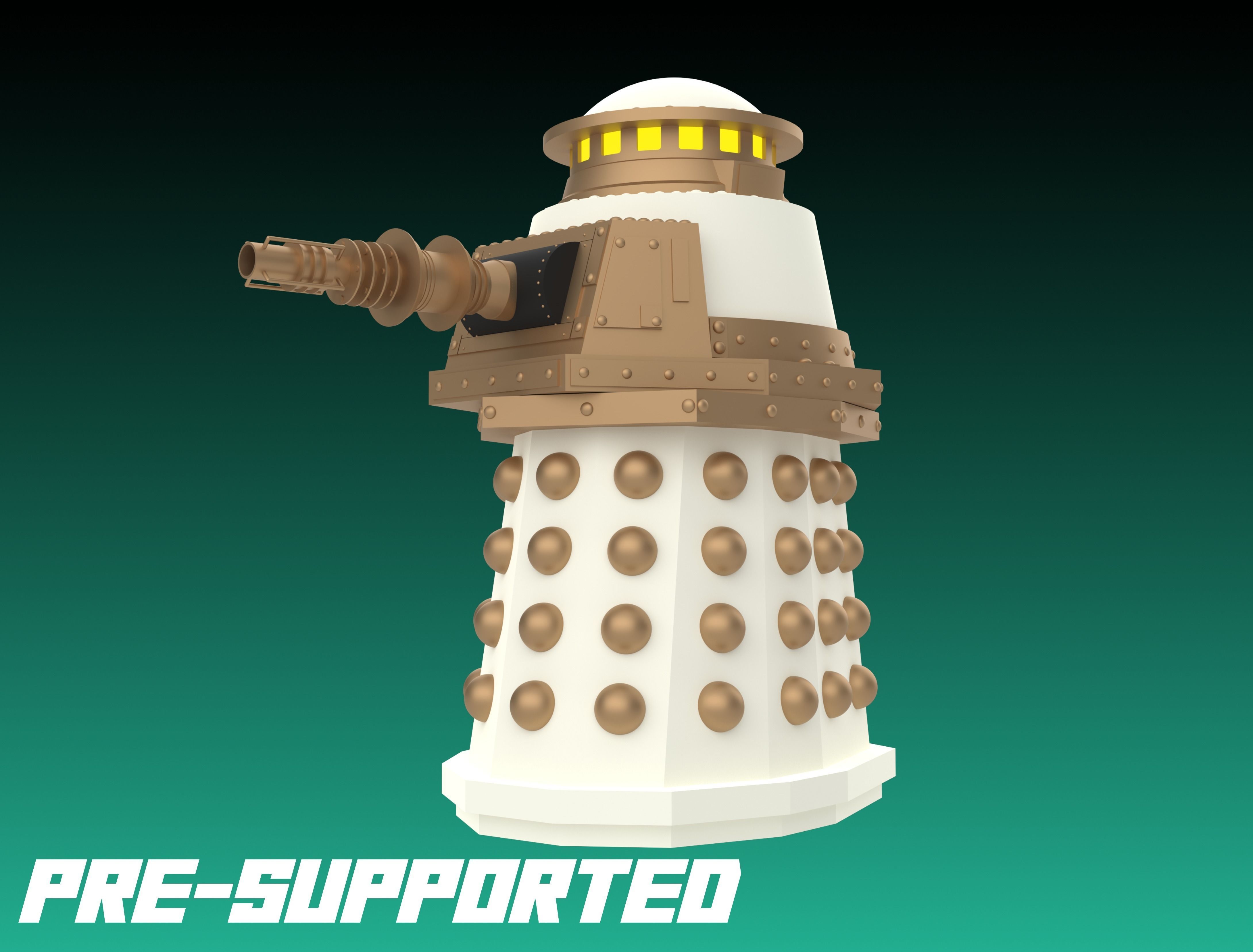 Imperial Special Weapons Dalek - 32MM Miniature 3D model 3D printable ...