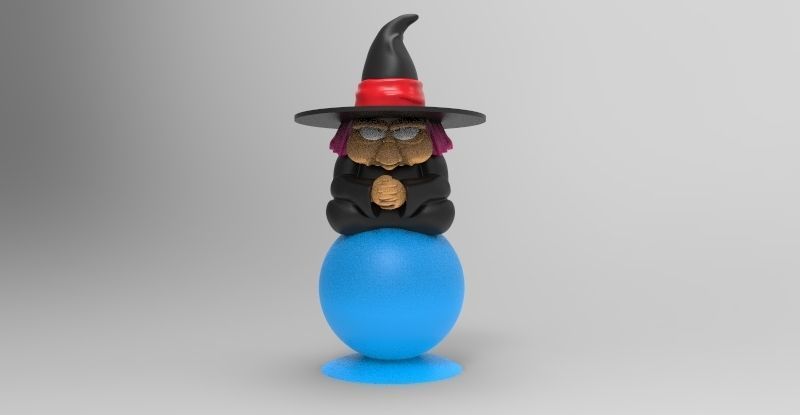 uranai baba dragon ball 3D model 3D printable | CGTrader