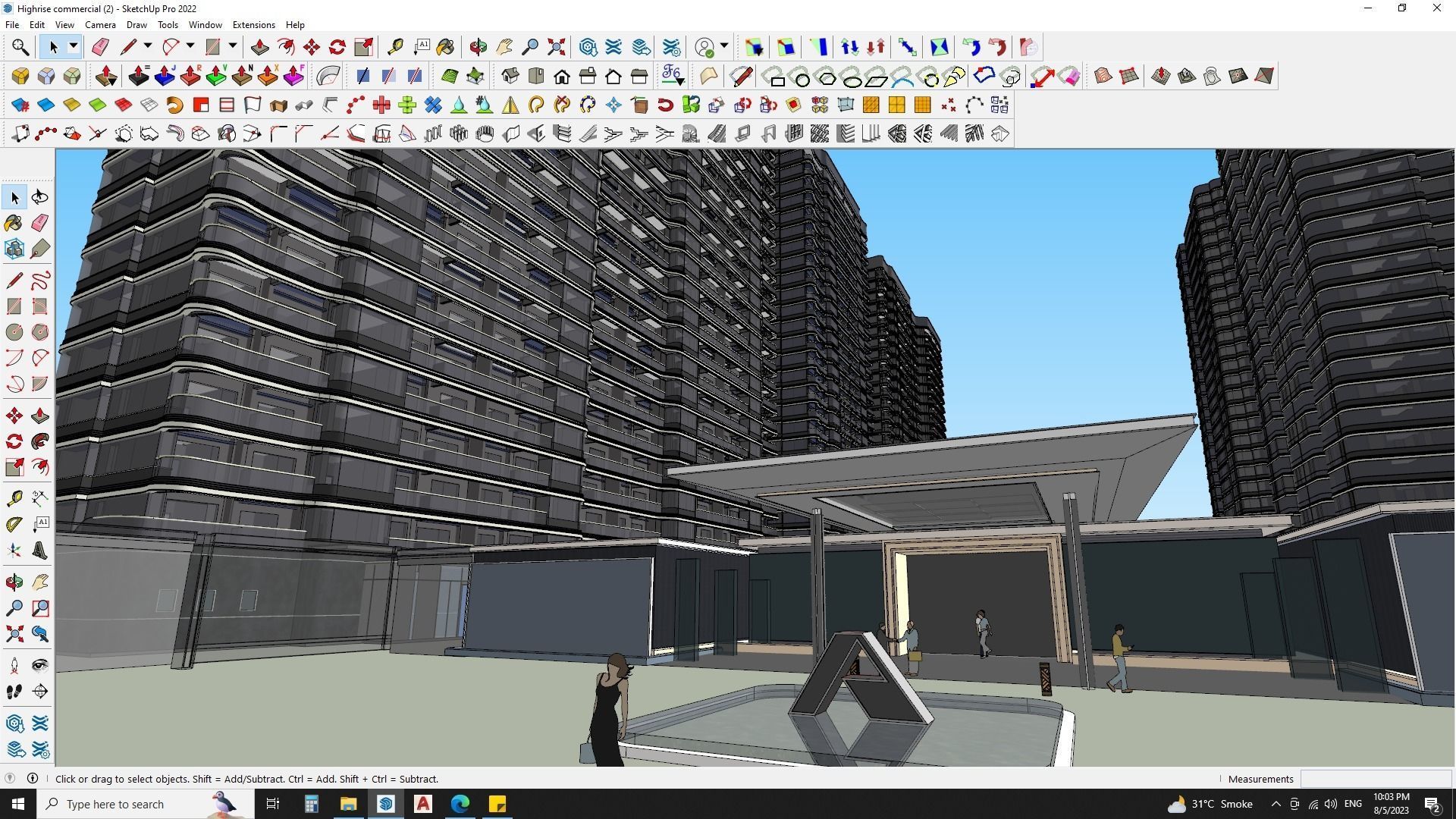 residential building 3d model free download free 3D model | CGTrader