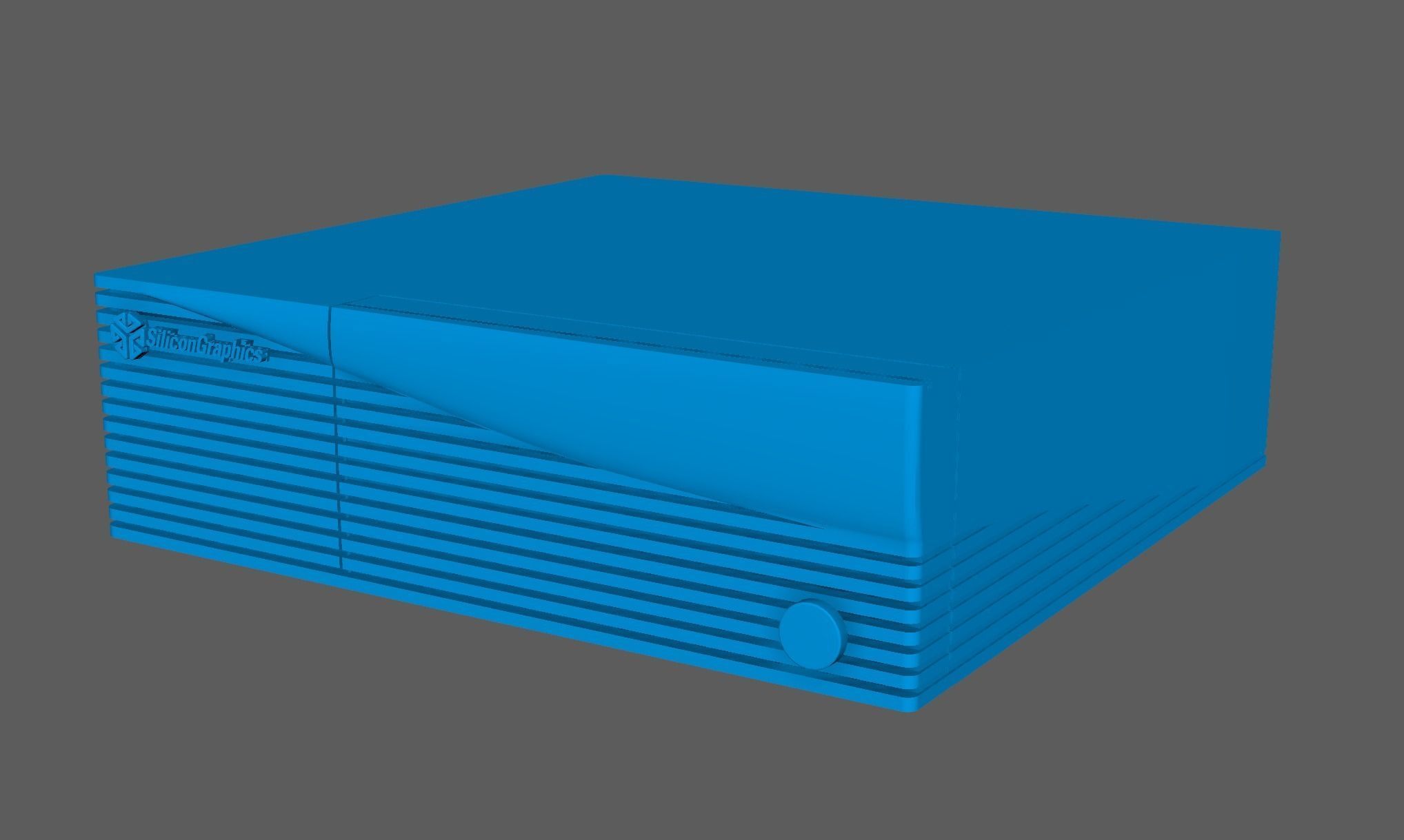 Silicon Graphics Indigo2 Raspberry Pi Case for 3D printing 3D model 3D ...