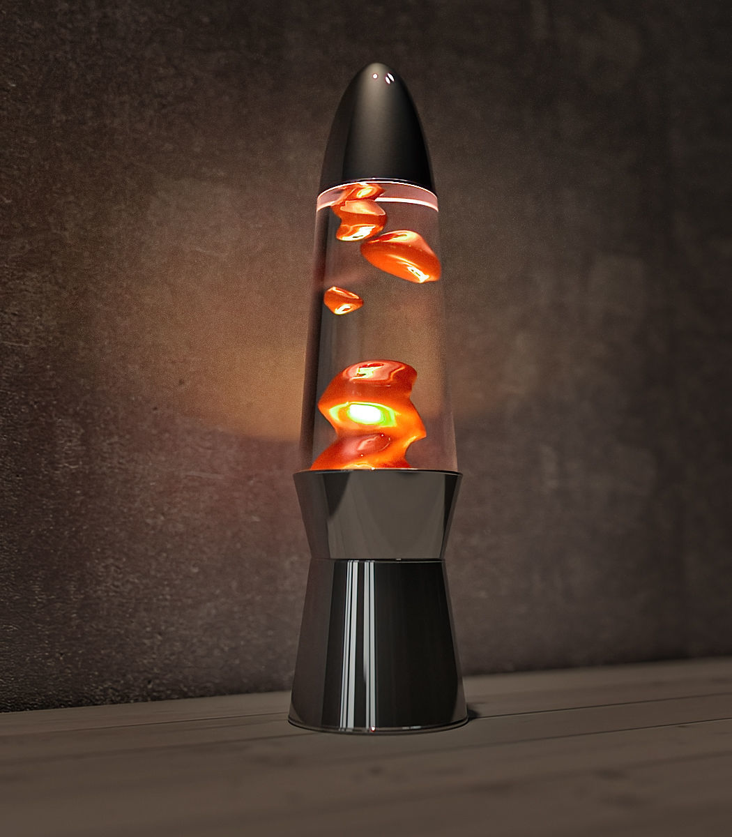 Lava Lamp Daz 3D model | CGTrader