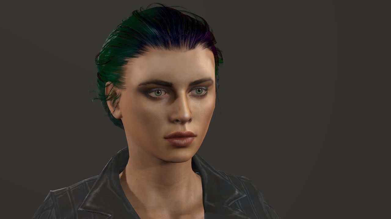 3D model Isabella Brown VR / AR / low-poly | CGTrader