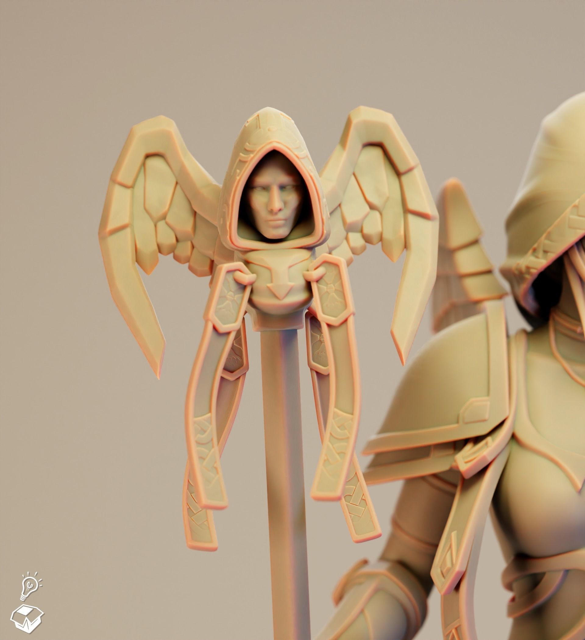 Avatar Raiment Priest - World of Warcraft 3D model 3D printable | CGTrader