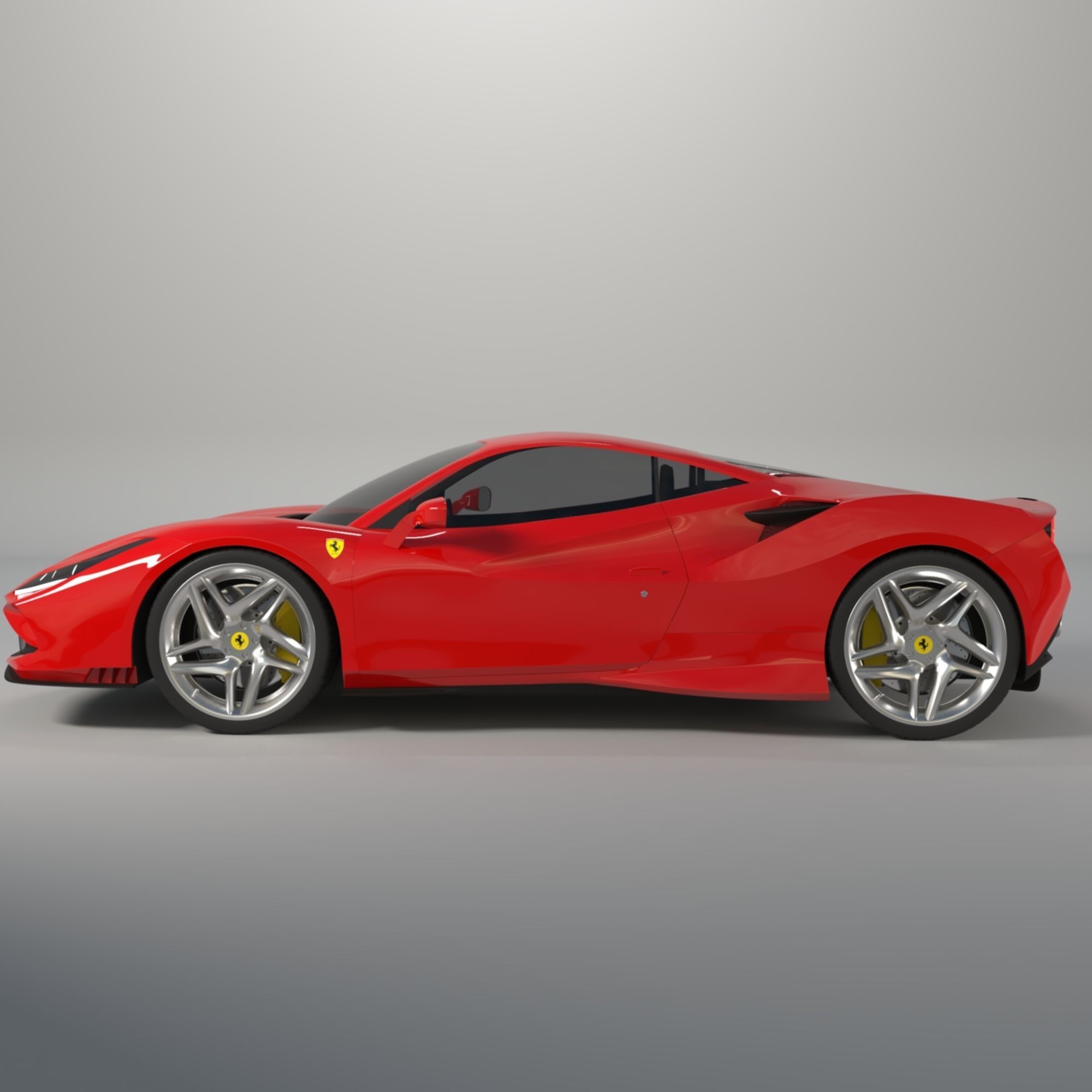 Ferrari F8 Tributo 2022 3D model | CGTrader