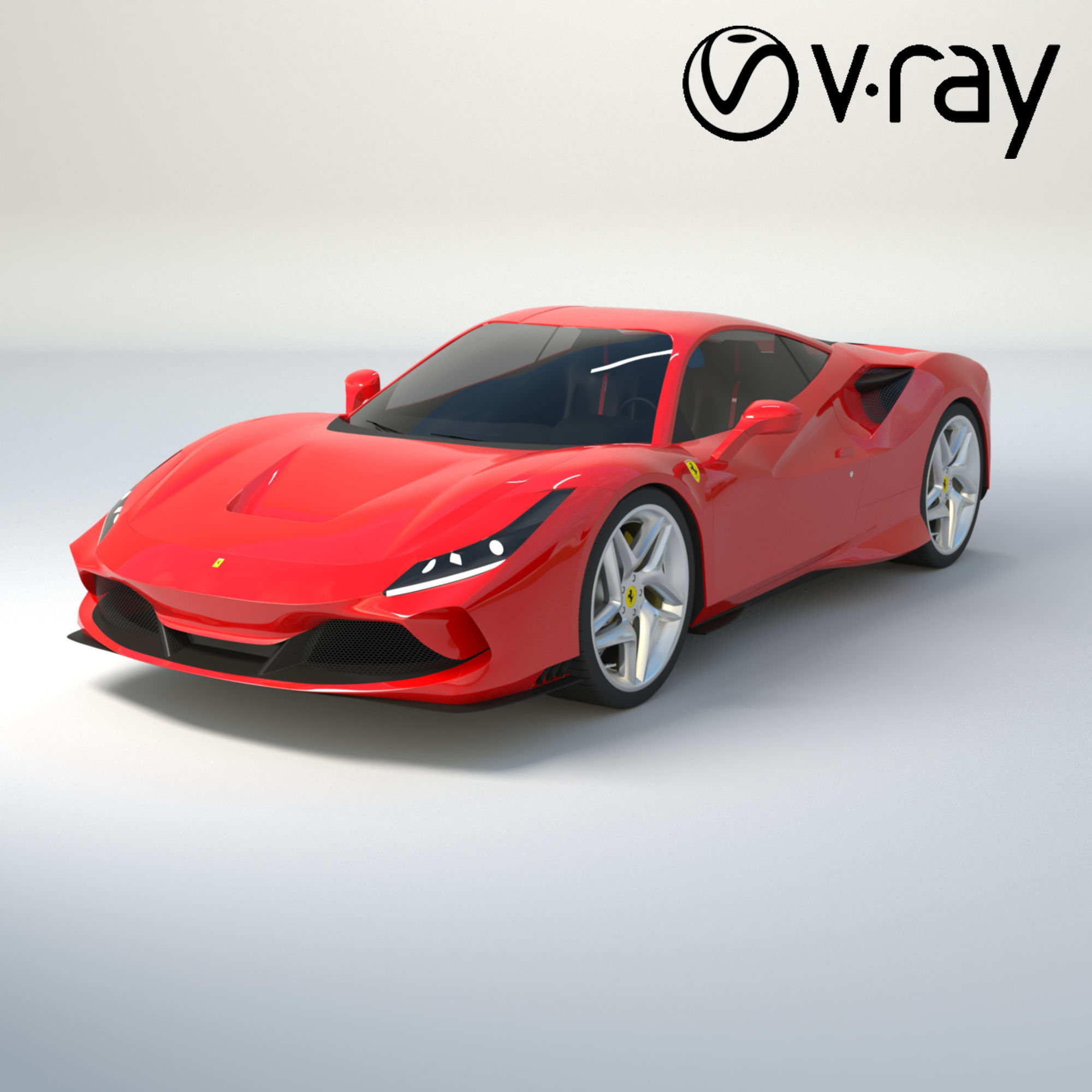 Ferrari F8 Tributo 2022 3D model | CGTrader