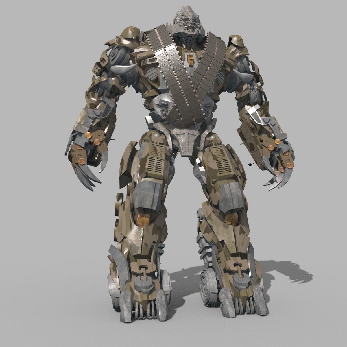 Megatron Ressurection - 3d animated transformer model 3D model animated ...