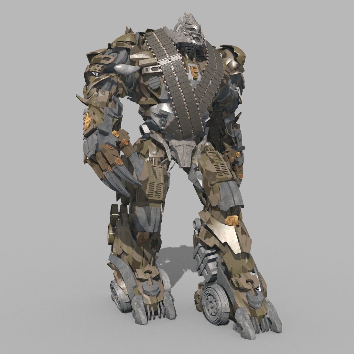 Megatron Ressurection - 3d animated transformer model 3D model animated ...