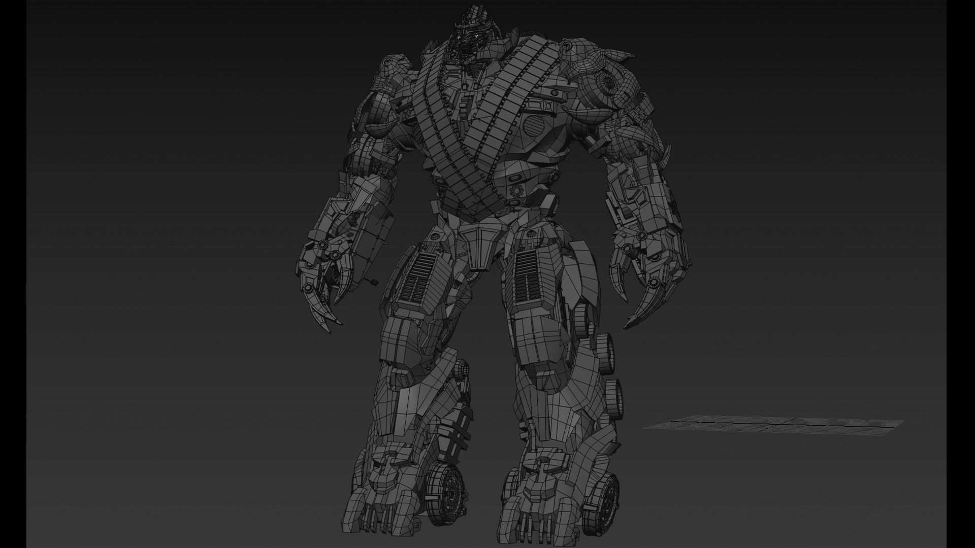 Megatron Ressurection - 3d animated transformer model 3D model animated ...