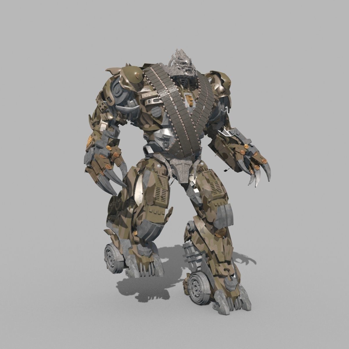 Megatron Ressurection - 3d animated transformer model 3D model animated ...