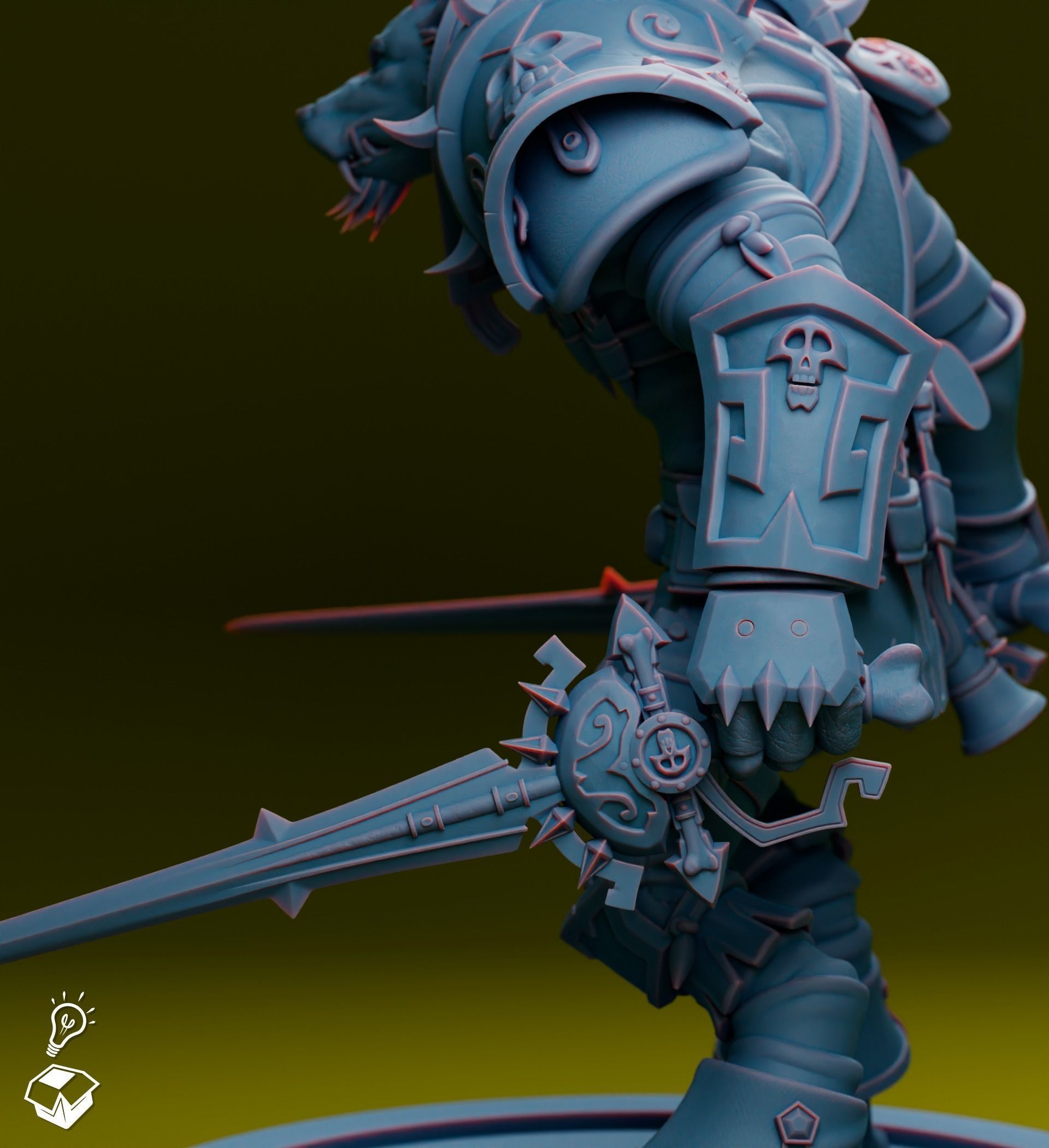 Worgen Rogue - World of Warcraft - Tier 21 3D model 3D printable | CGTrader