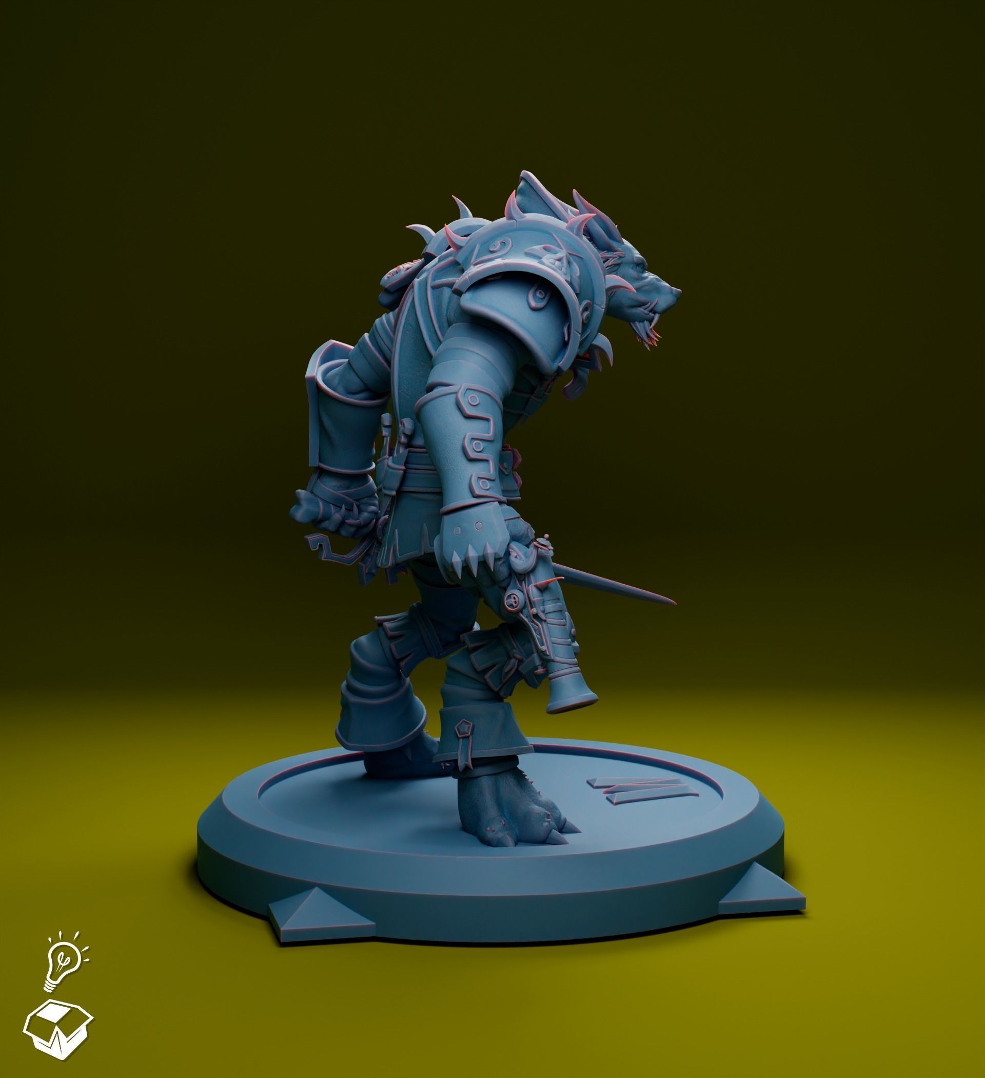Worgen Rogue - World of Warcraft - Tier 21 3D model 3D printable | CGTrader