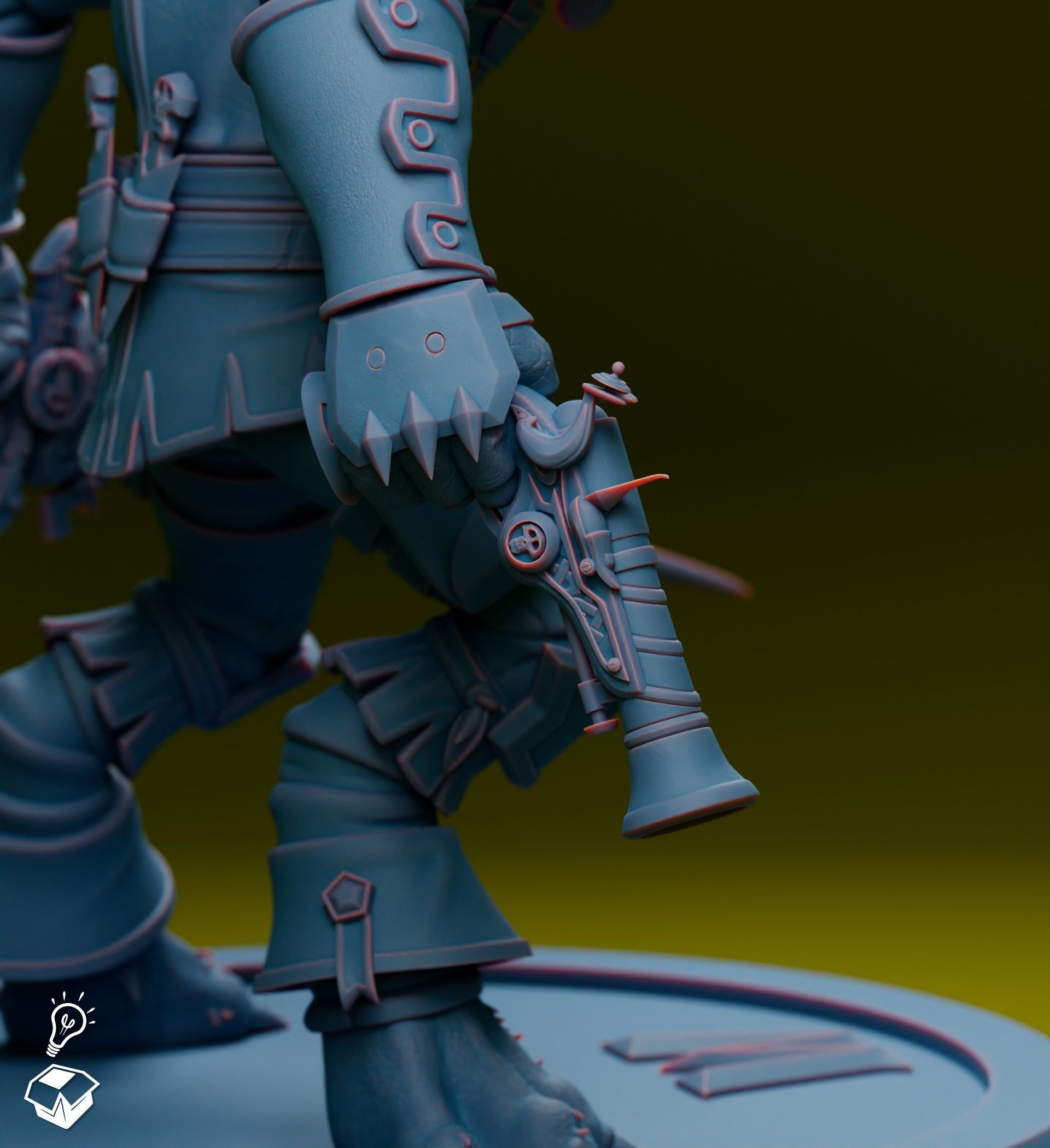 Worgen Rogue - World of Warcraft - Tier 21 3D model 3D printable | CGTrader