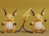 Pokemon - Raichu with 2 poses 3D model 3D printable | CGTrader