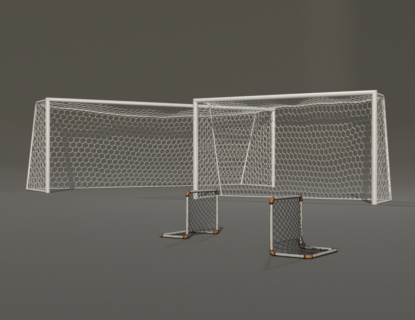 3D model Soccer-Football Goal - Pack VR / AR / low-poly | CGTrader