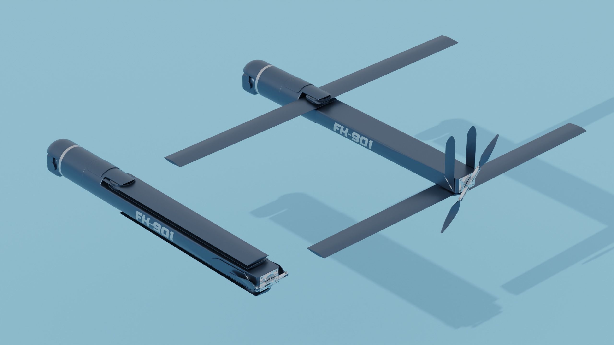 Feihong-901 The Chinese spring knife PBR Next Generation 3D model ...
