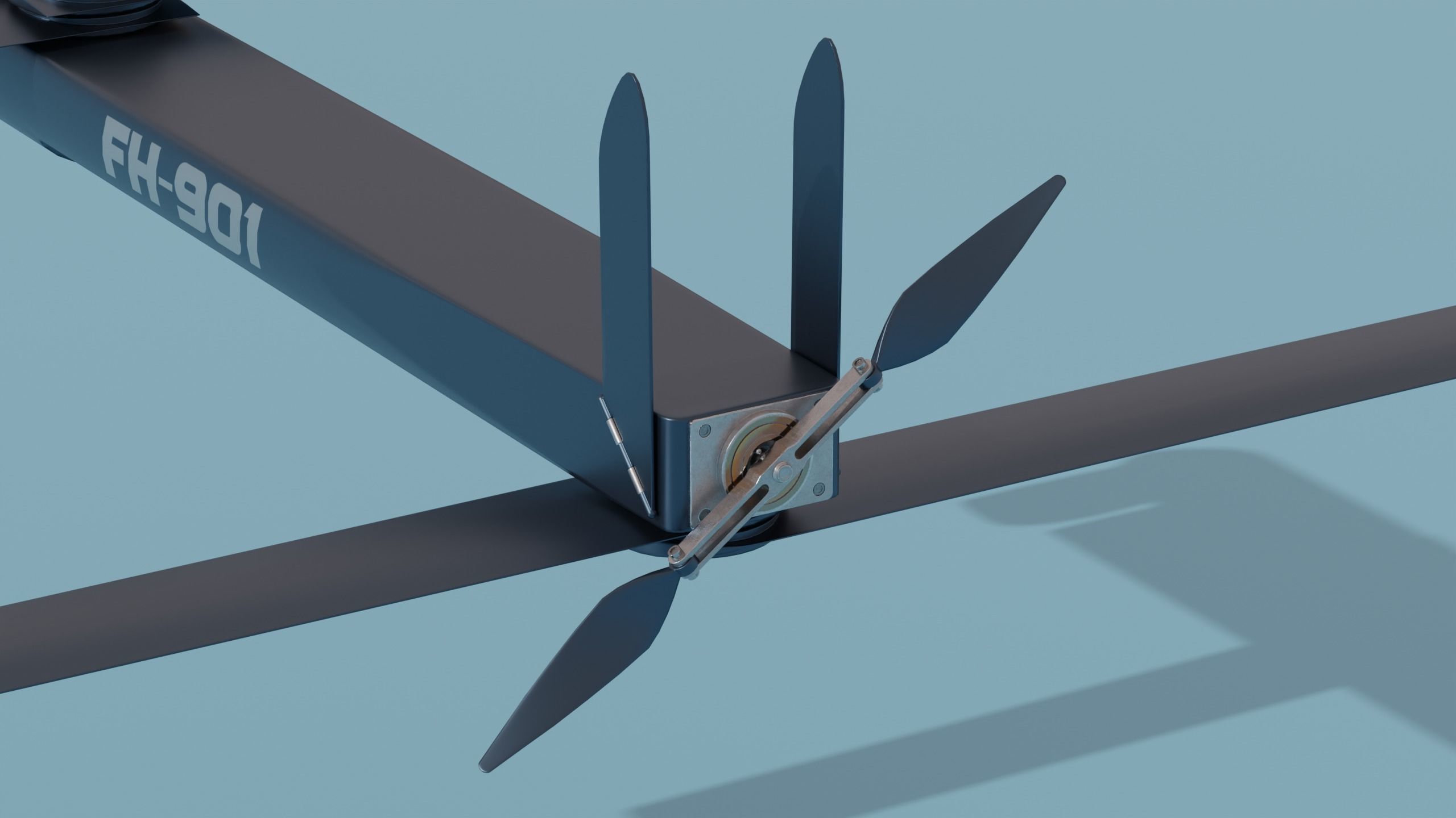 Feihong-901 The Chinese spring knife PBR Next Generation 3D model ...